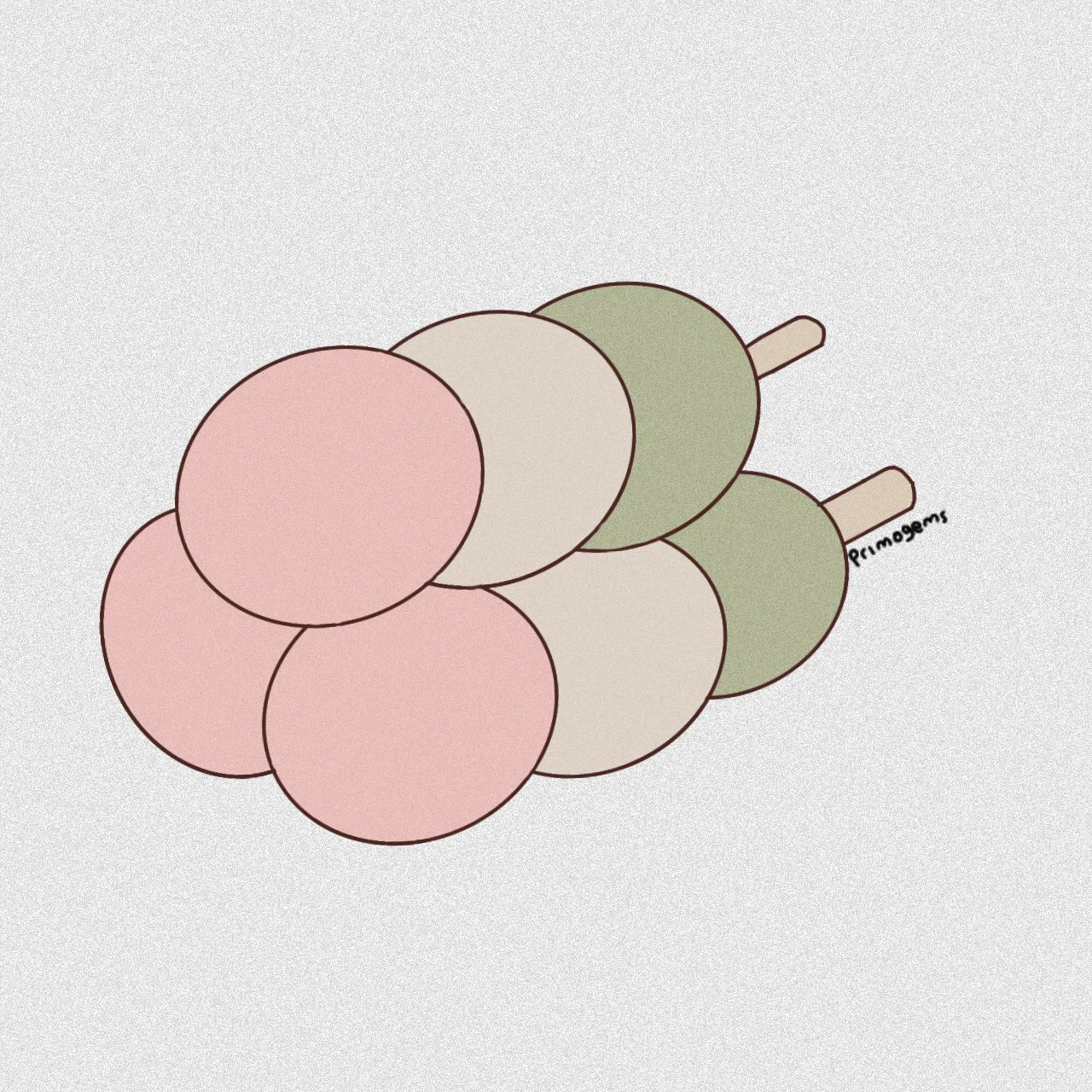 Tricolor Dango drawing! Genshin Impact | HoYoLAB