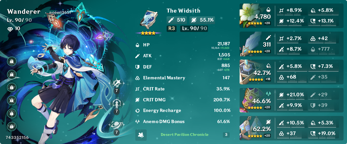 This 3 builds what iam proud f2p builds Genshin Impact | HoYoLAB