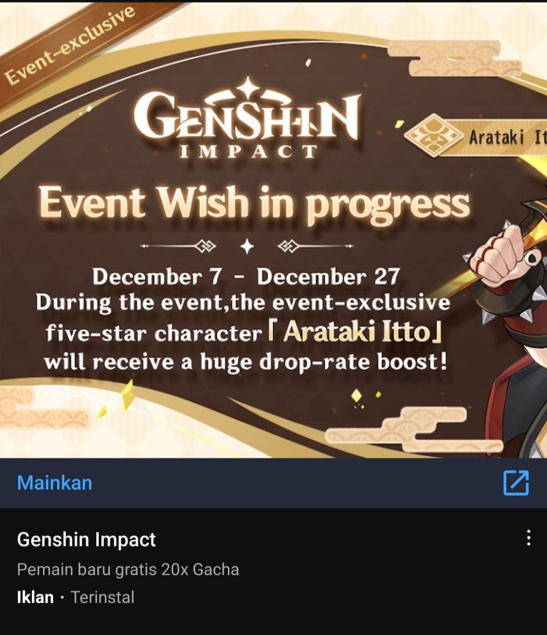 What is this ad? 💀 Genshin Impact | HoYoLAB