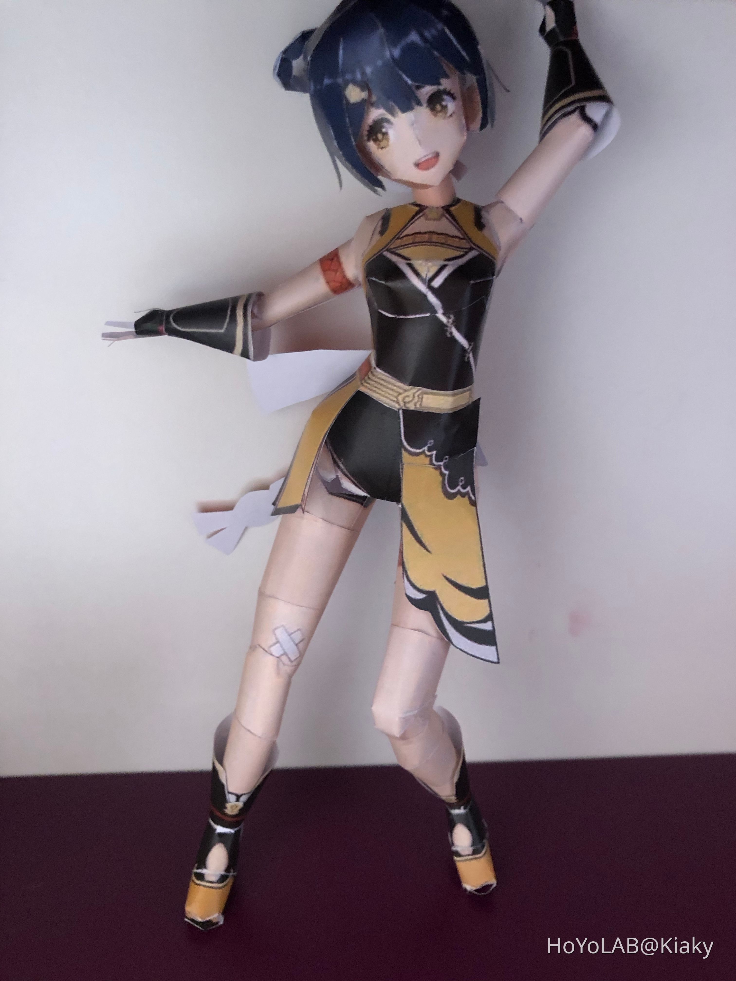 I MADE A XIANGLING PAPER FIGURE Genshin Impact | HoYoLAB