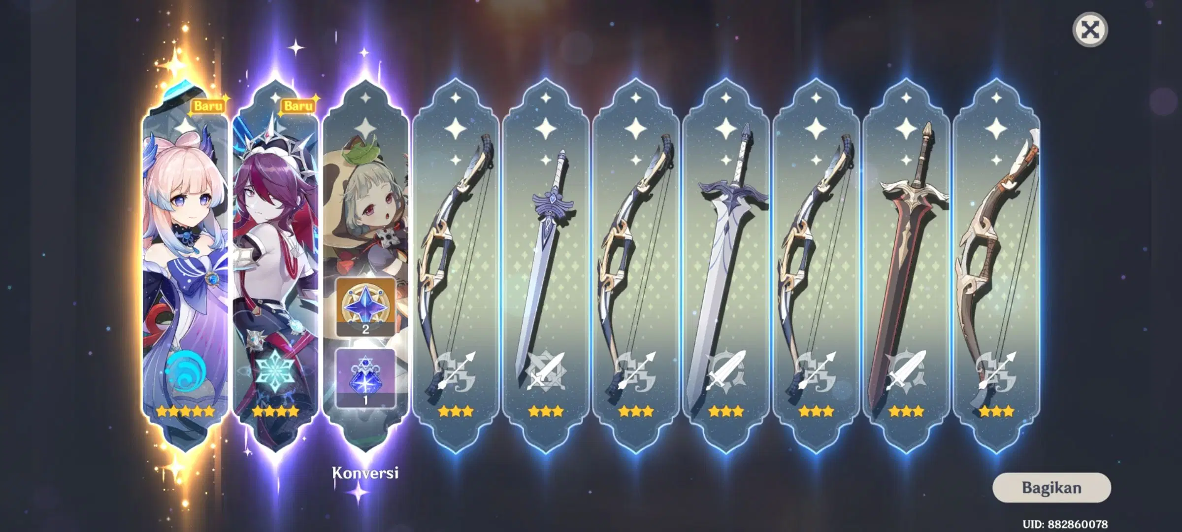 Iseng gacha dari paimon shop Genshin Impact | HoYoLAB