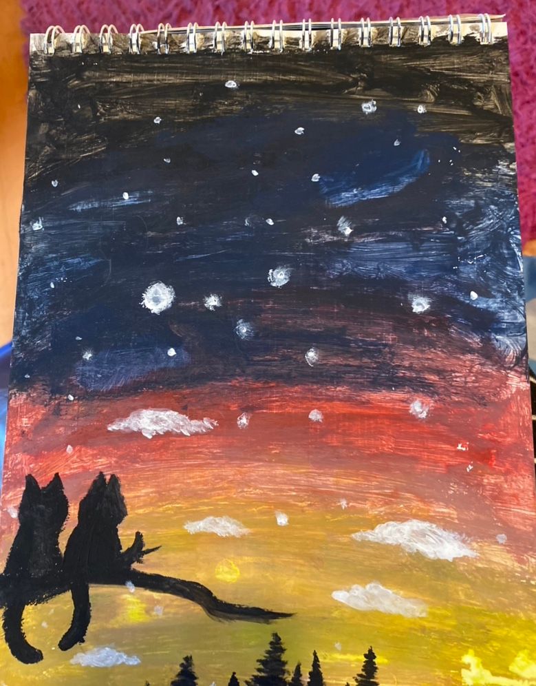 MY FIRST PAINTING EVER | HoYoLAB