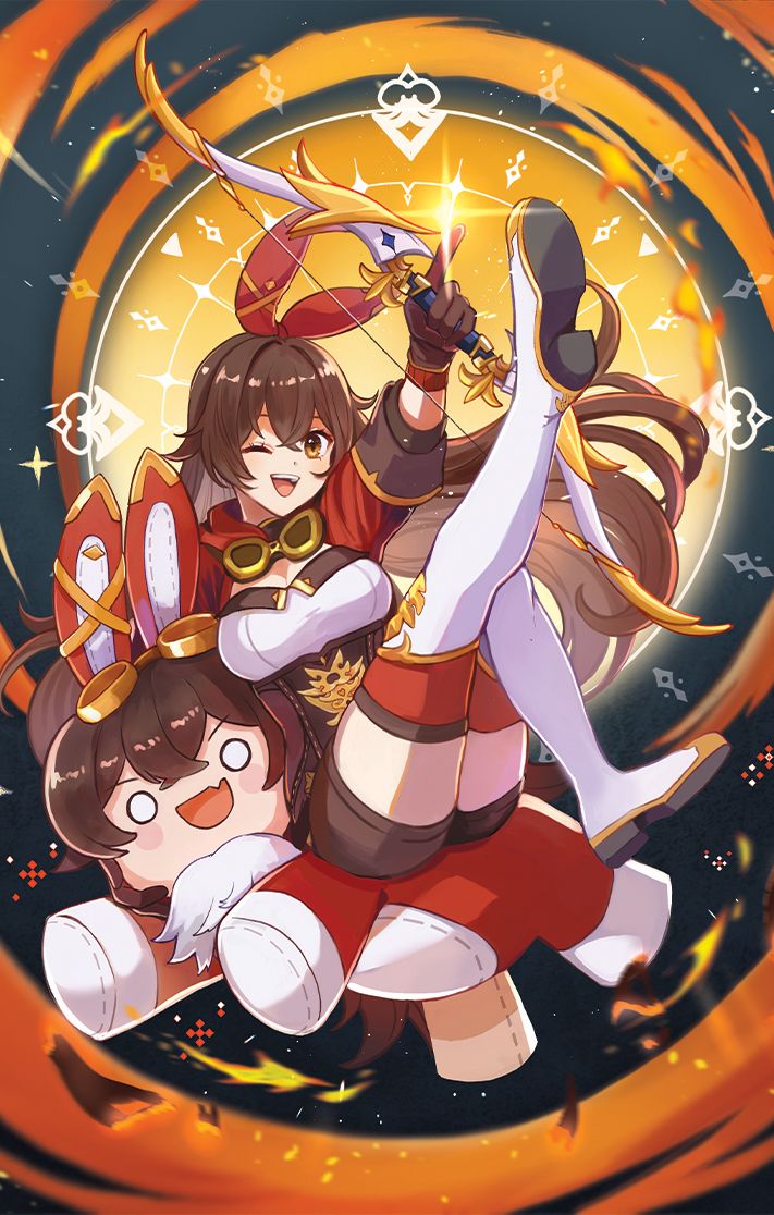 Amber - The Wheel of Fortune - X Genshin Impact | HoYoLAB