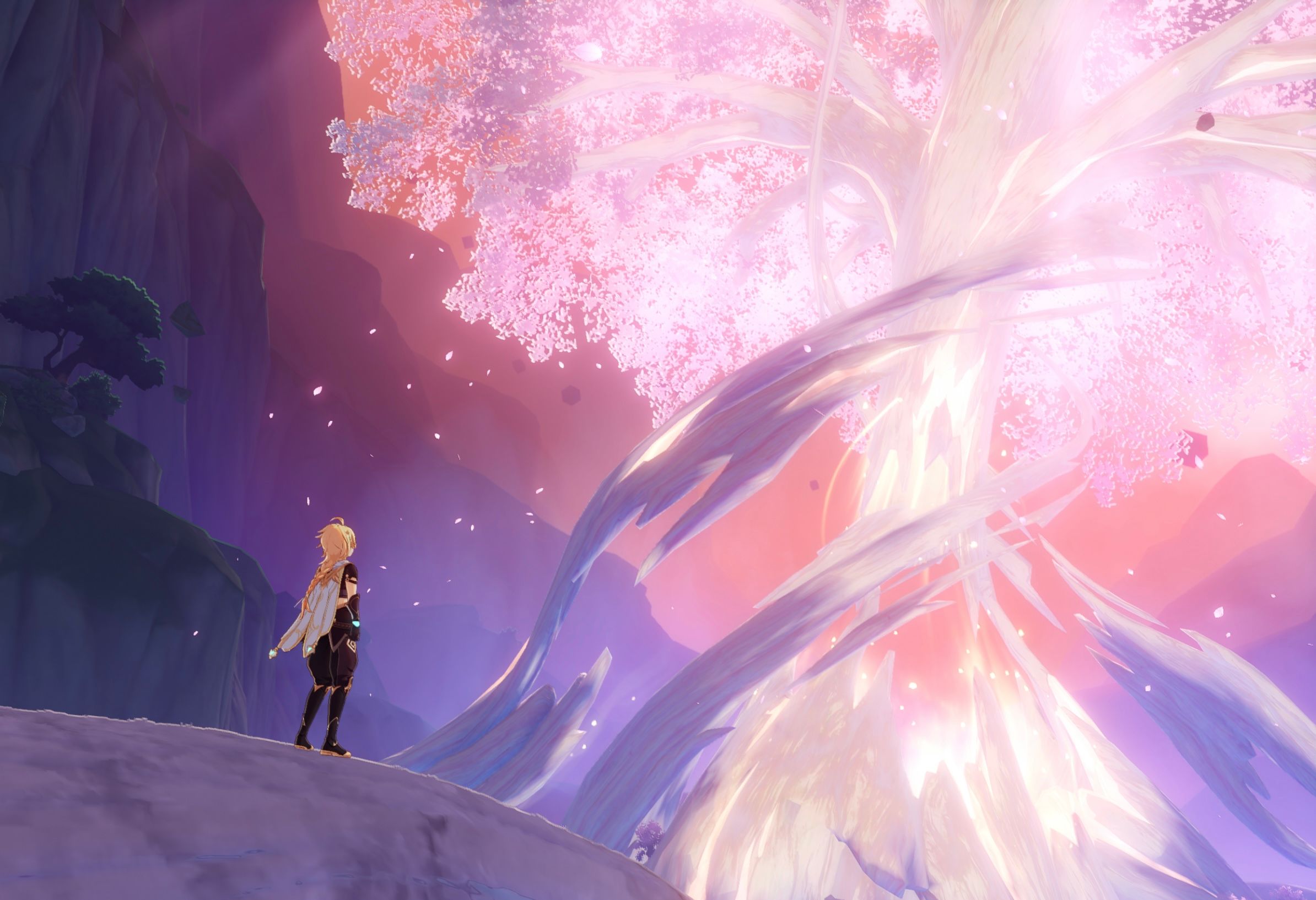 This Pink Tree Genshin Impact | HoYoLAB