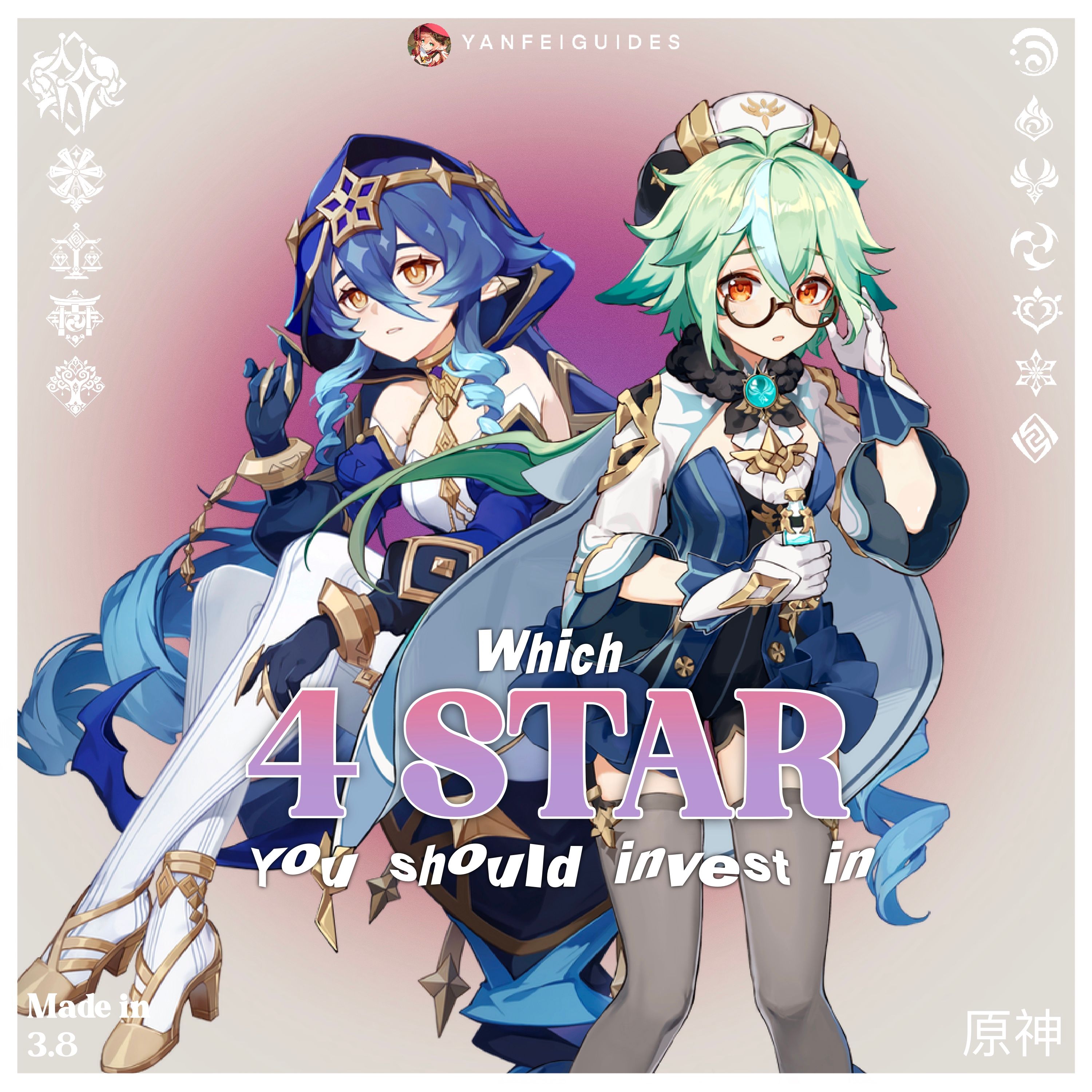 Which 4star characters you should invest in (last part) Genshin Impact ...