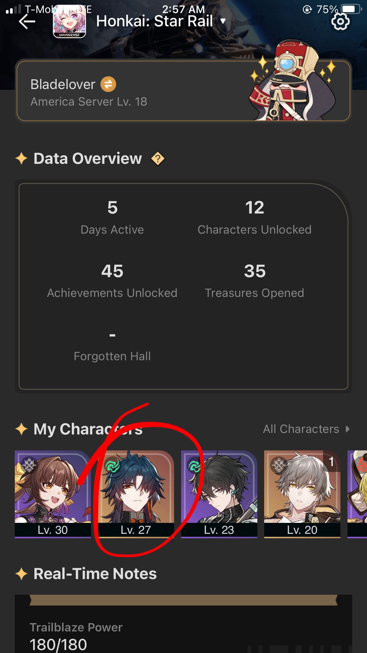 I got Blade after getting HSR 5 days ago… Honkai: Star Rail | HoYoLAB