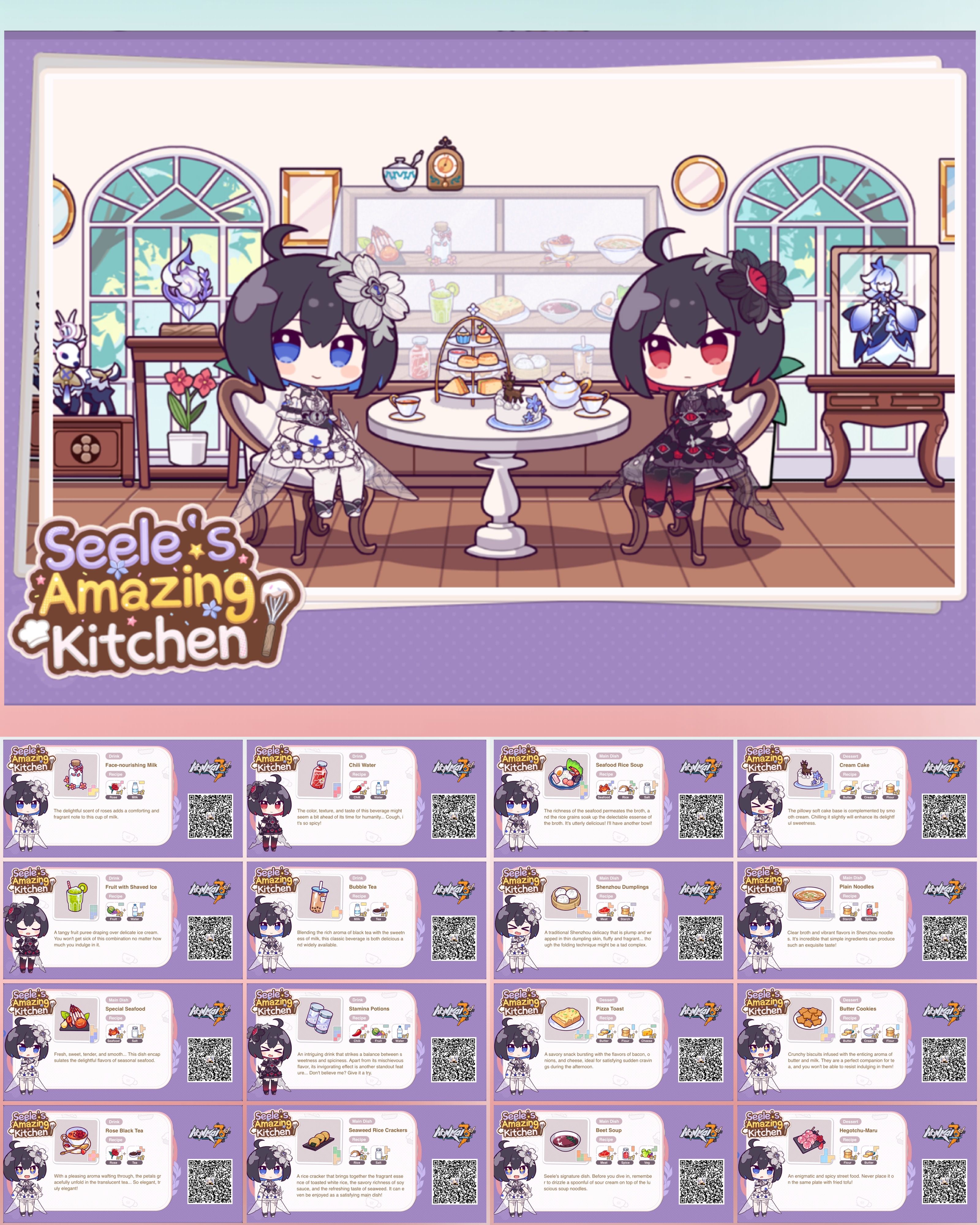 Seele’s Amazing Kitchen Recipes Honkai Impact 3rd | HoYoLAB