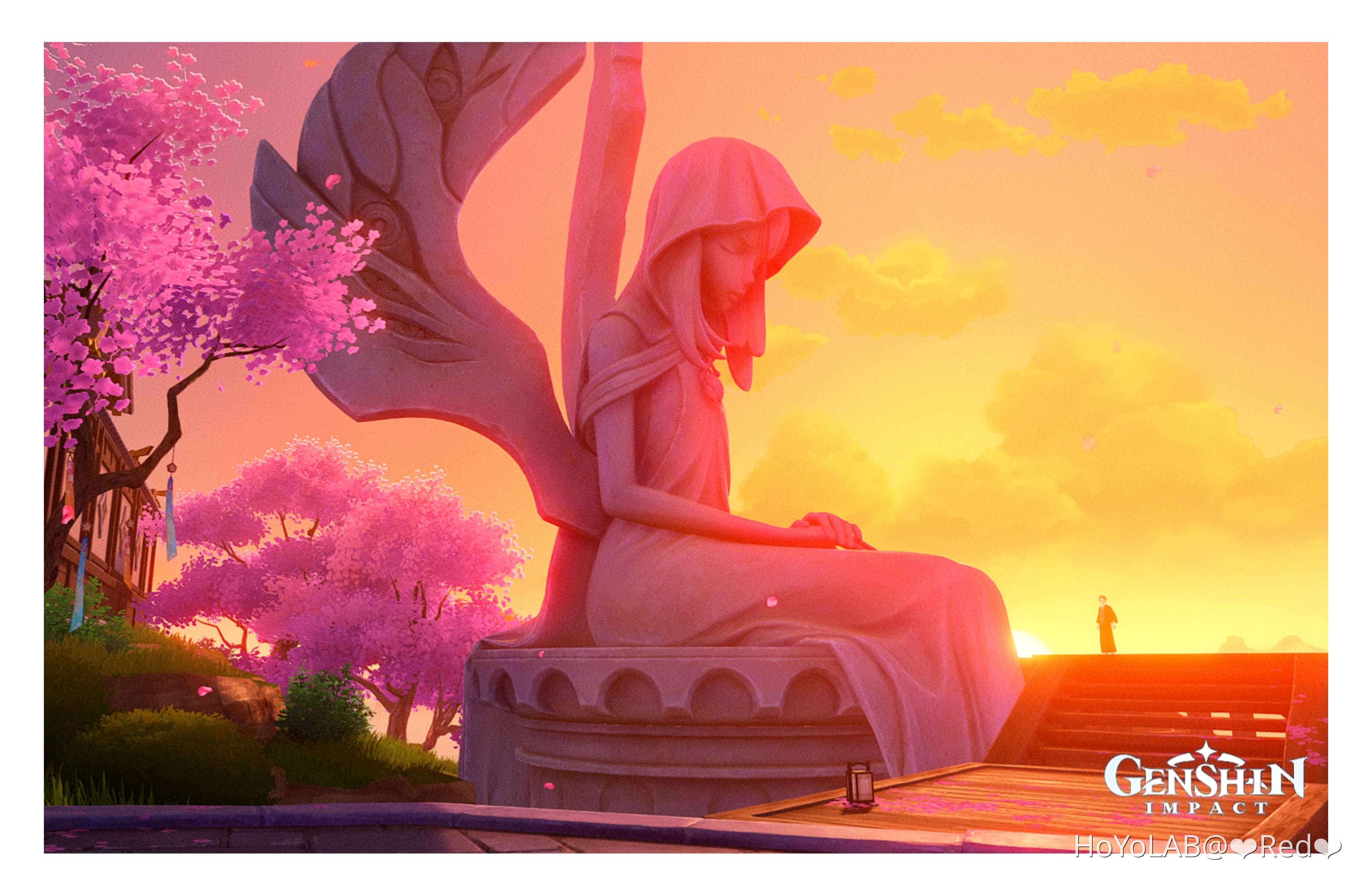 Sunset in Inazuma Genshin Impact | HoYoLAB