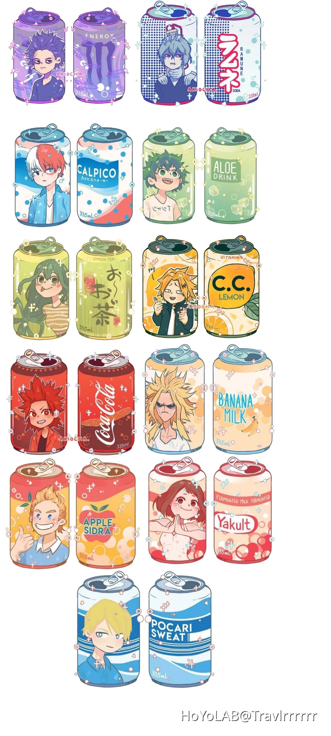 My Hero Academia Snacks And Drinks looking real good rn | HoYoLAB