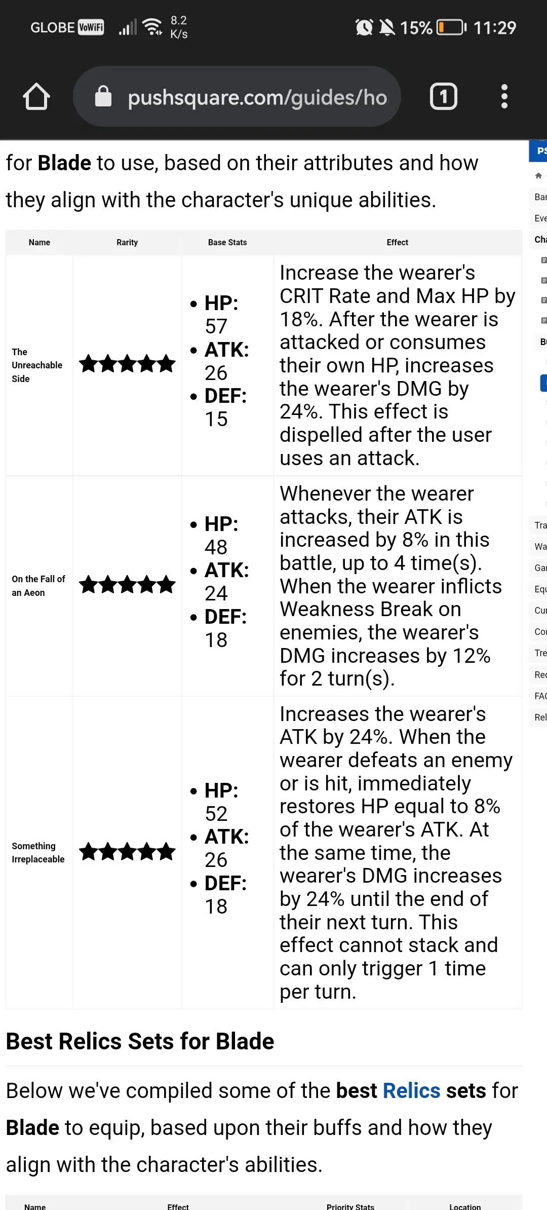 bladey guide Honkai: Star Rail | HoYoLAB