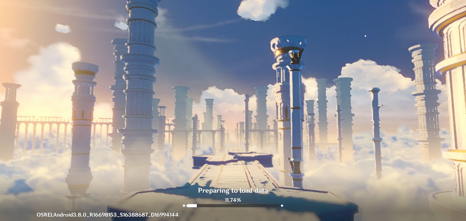 I took too many pics of the loading screen cuz y not? Genshin Impact ...