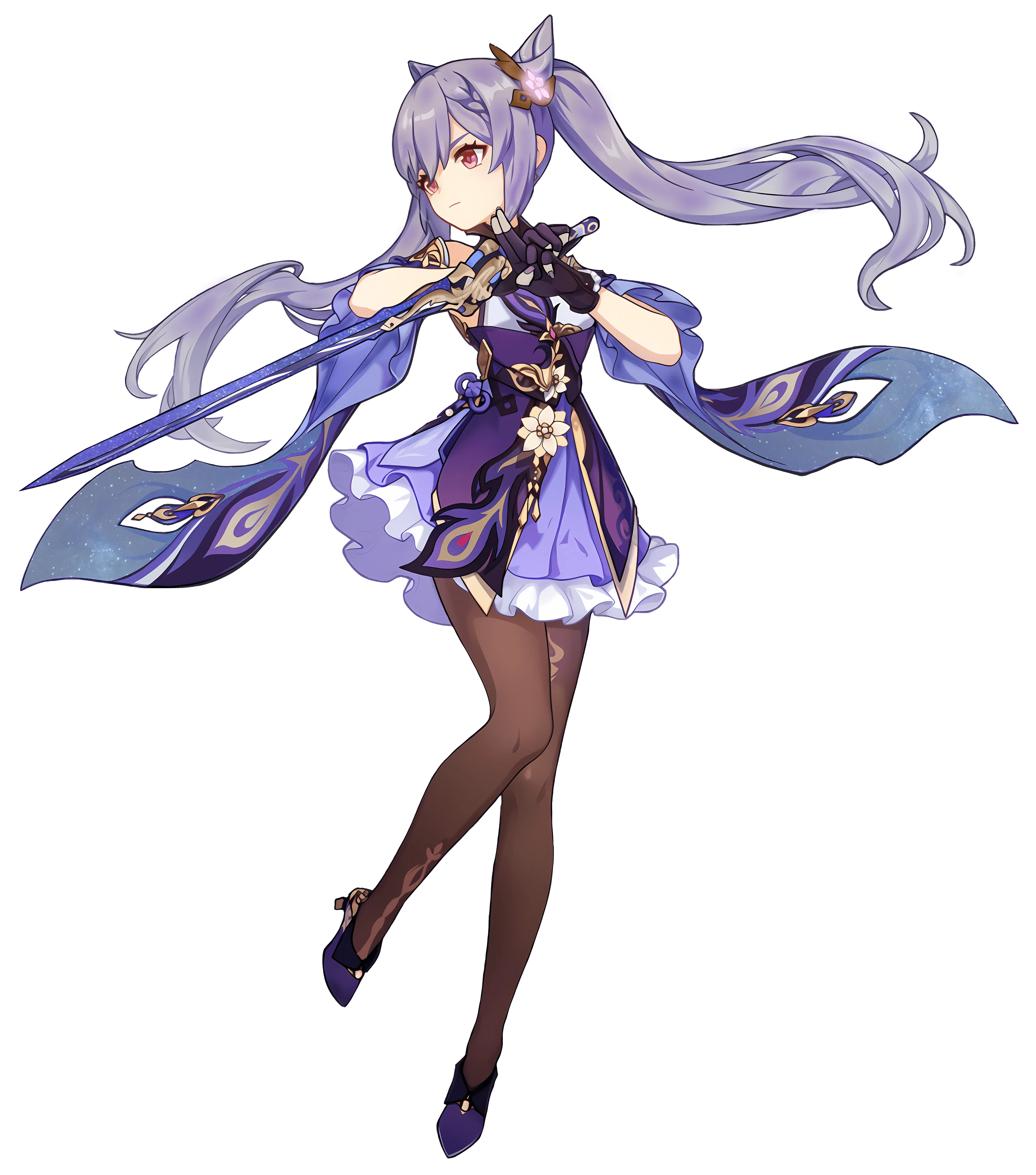 Keqing re-colour/design 🪷 Genshin Impact | HoYoLAB