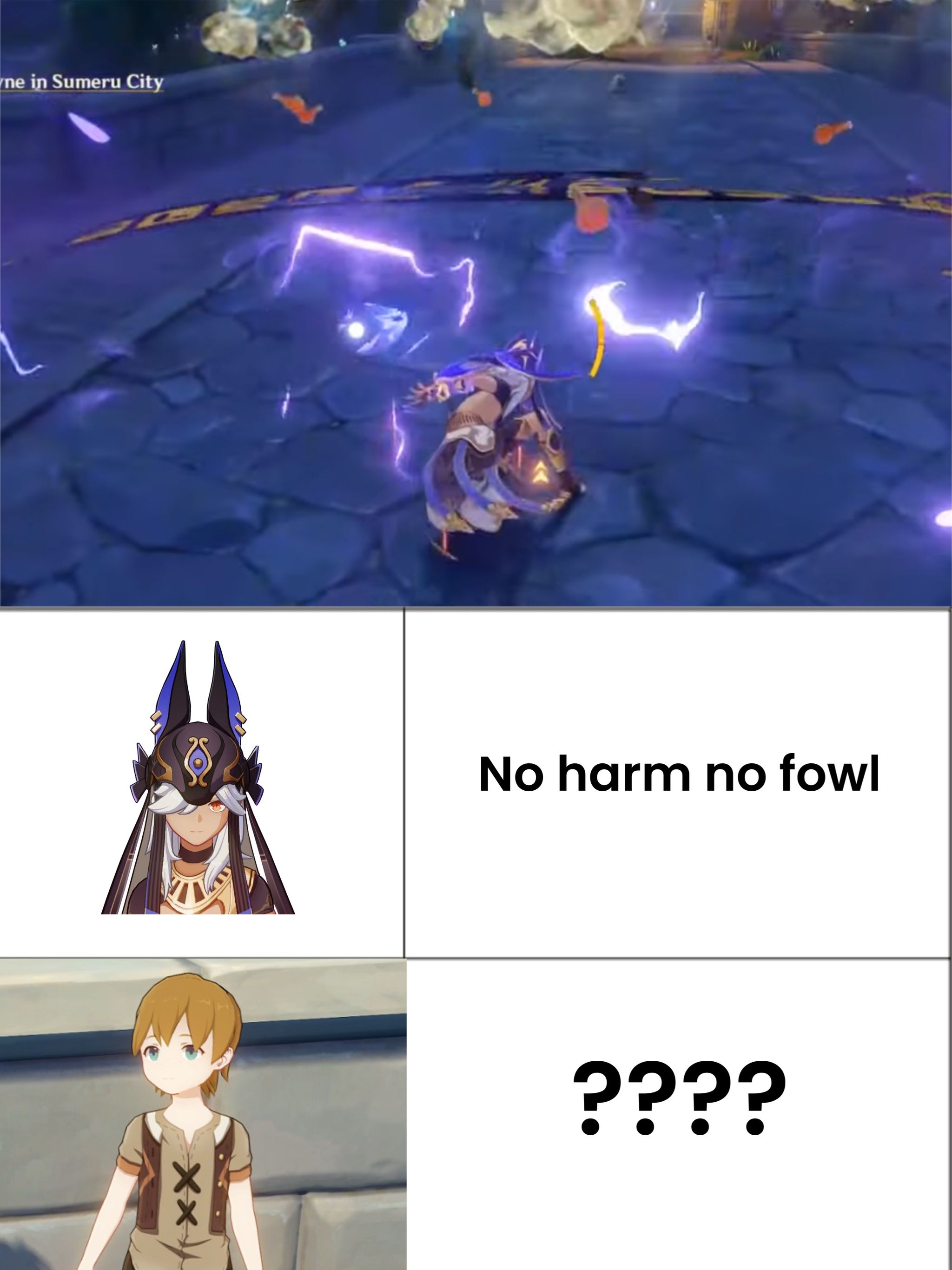 Cyno: Timmy, wanna hear a joke? Genshin Impact | HoYoLAB