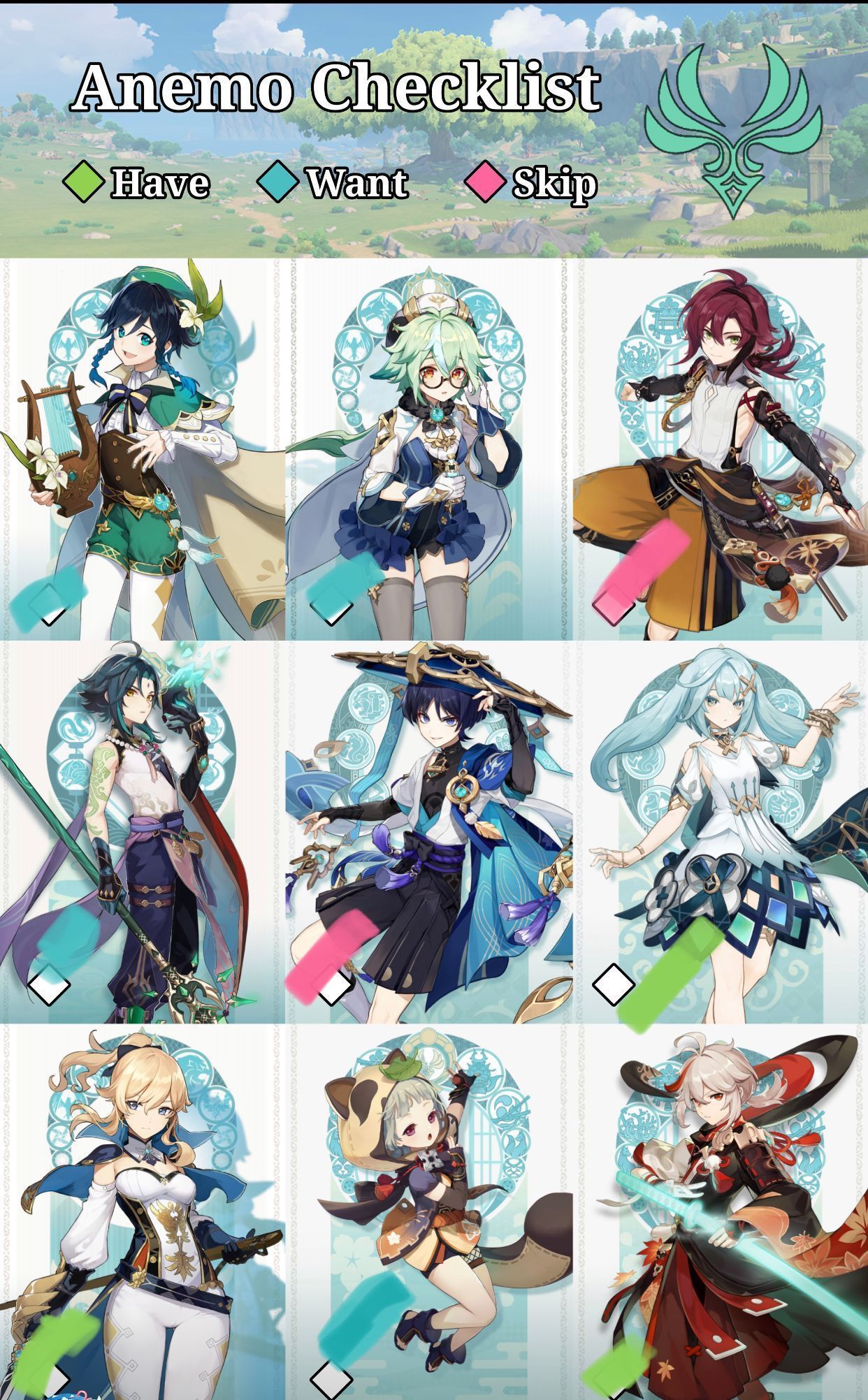 What is your fav Anemo character? I love xiao… Genshin Impact | HoYoLAB