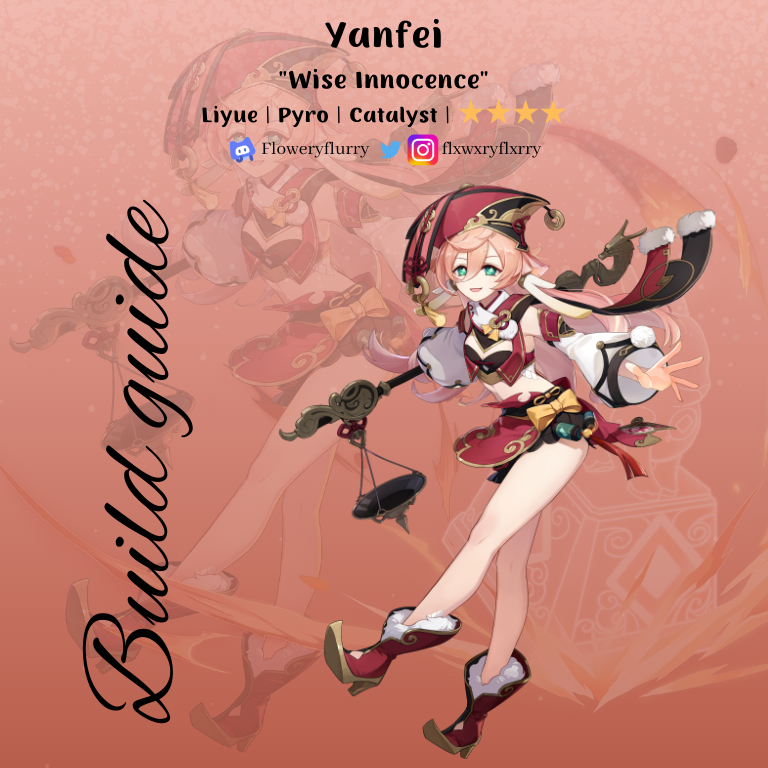 [Version 3.8] Yanfei build guide Genshin Impact | HoYoLAB