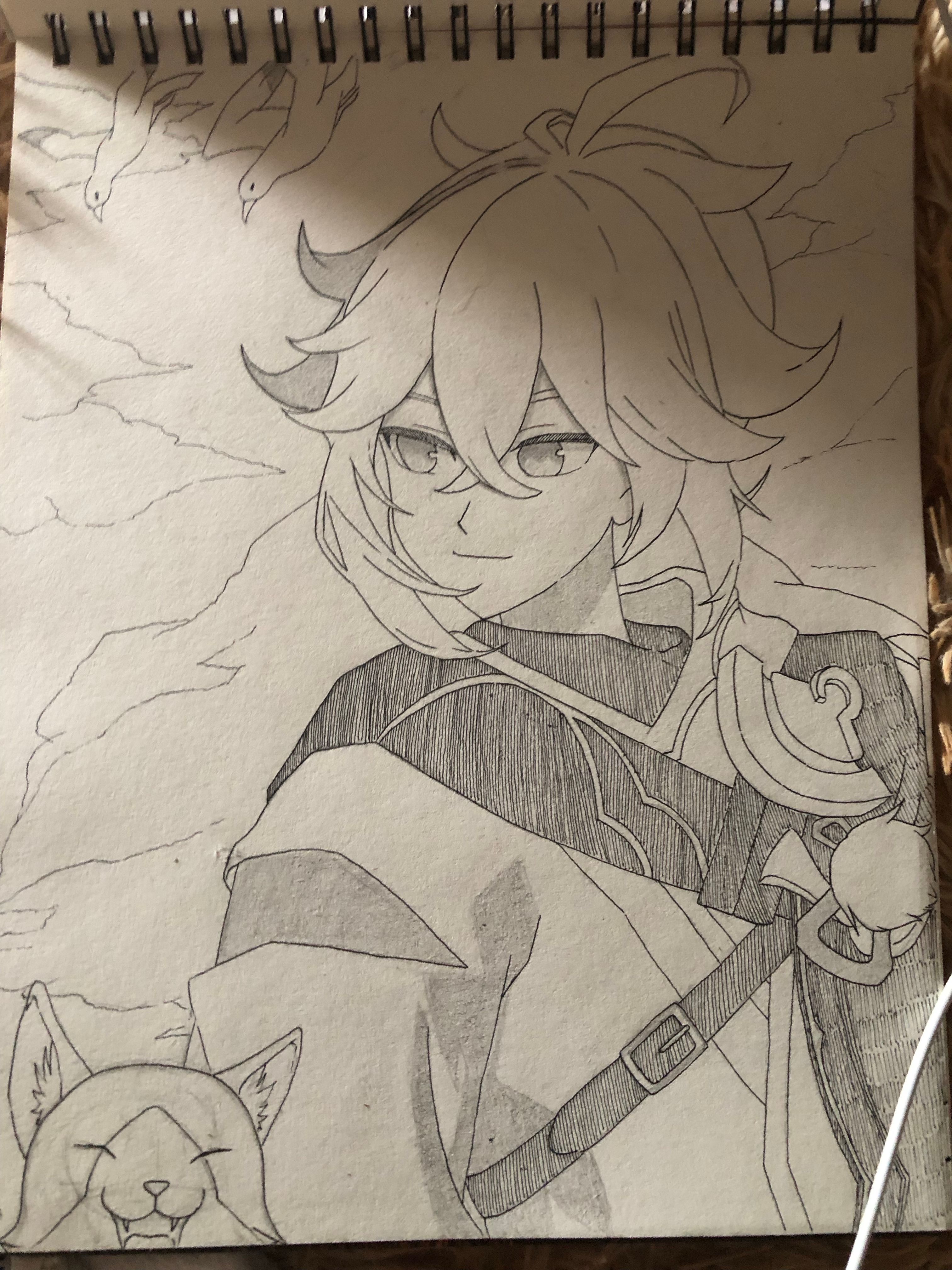 drawing kazuha Genshin Impact | HoYoLAB