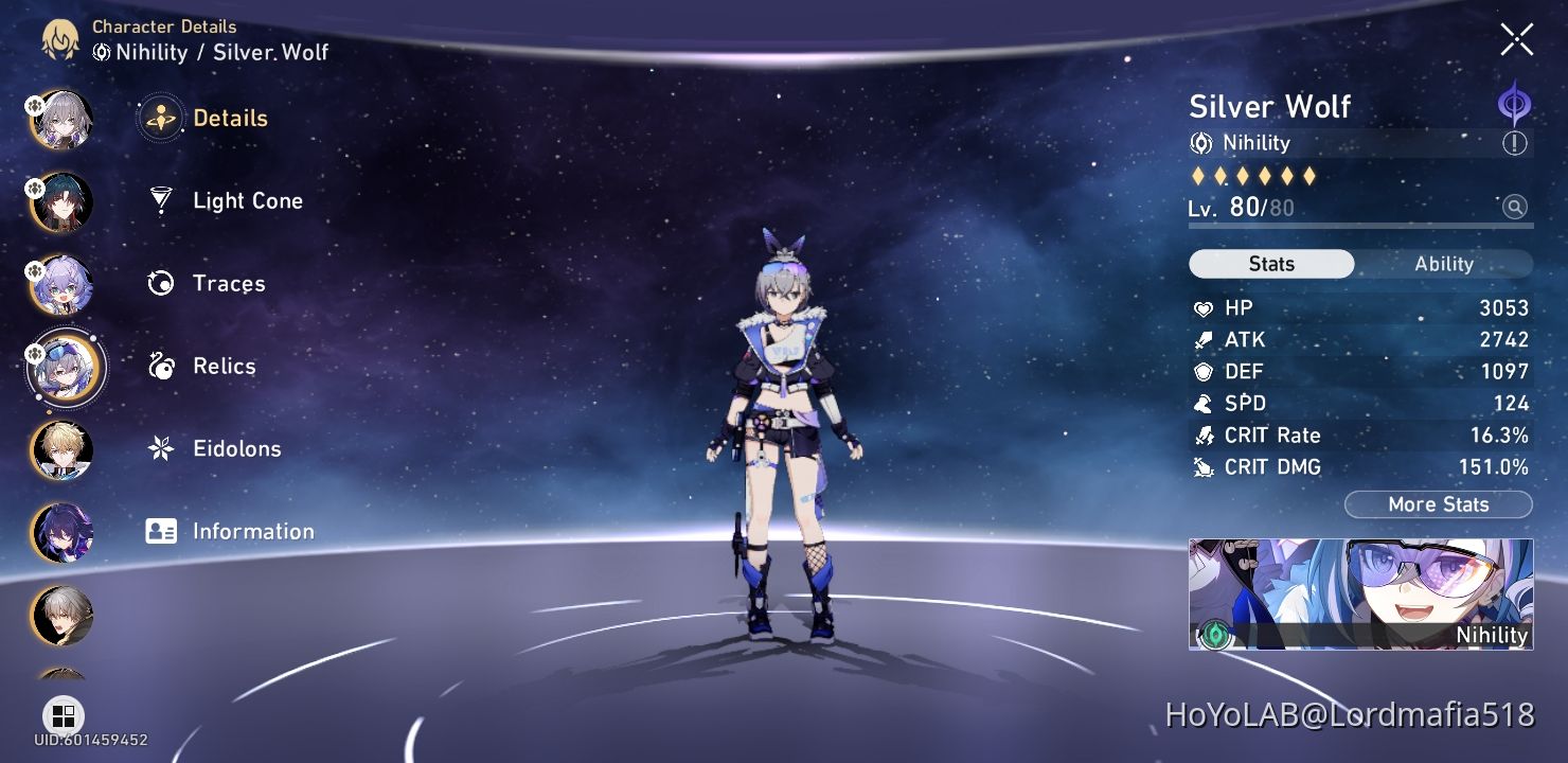 silver wolf build Honkai: Star Rail | HoYoLAB