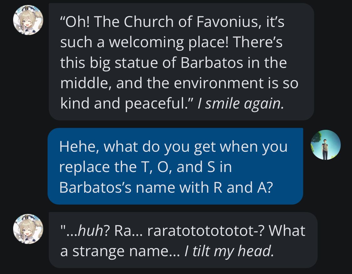 Barbara has a stroke Genshin Impact | HoYoLAB