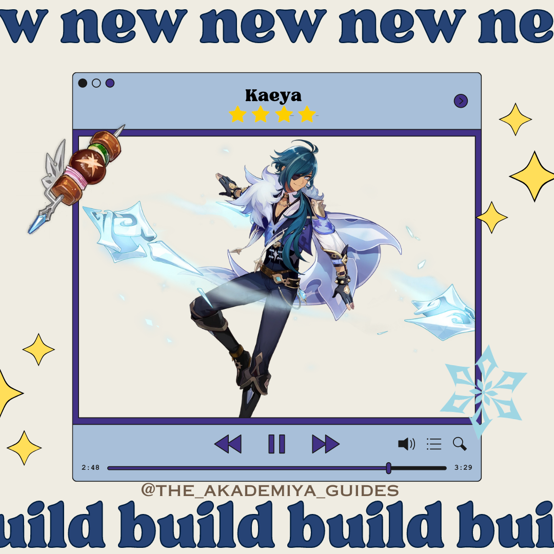 Kaeya Cryo DPS build Genshin Impact | HoYoLAB