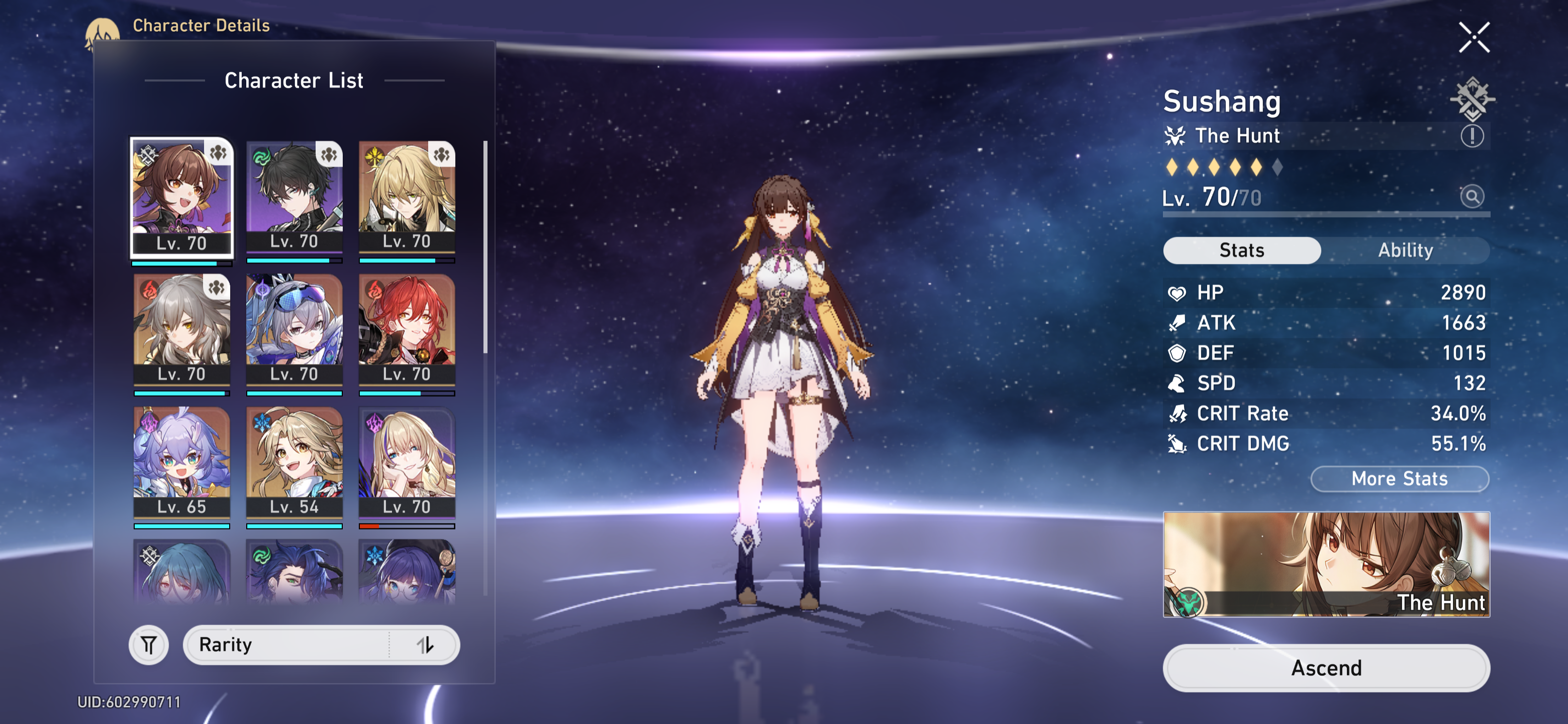 My Sushang Honkai: Star Rail | HoYoLAB