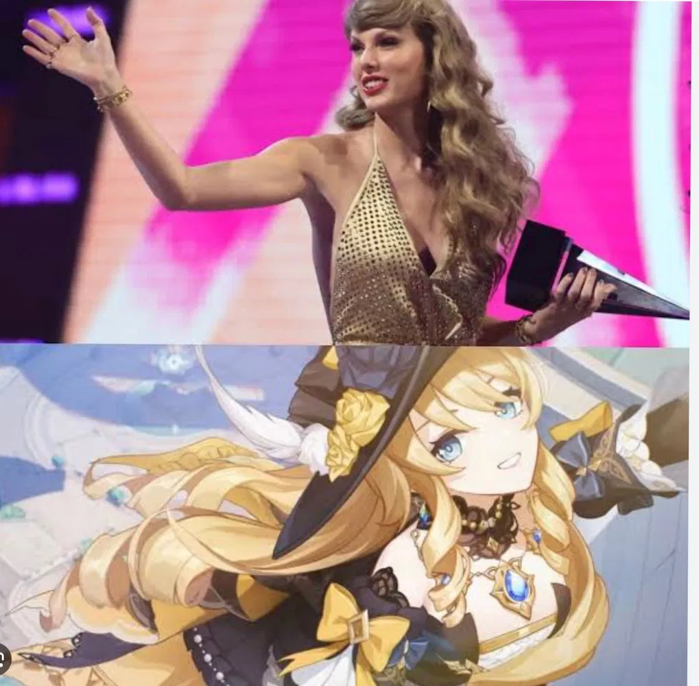 Navia and Taylor Swift’s look alike Genshin Impact | HoYoLAB