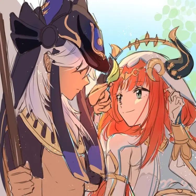 nilou+cyno best ship can't change my mind Genshin Impact | HoYoLAB