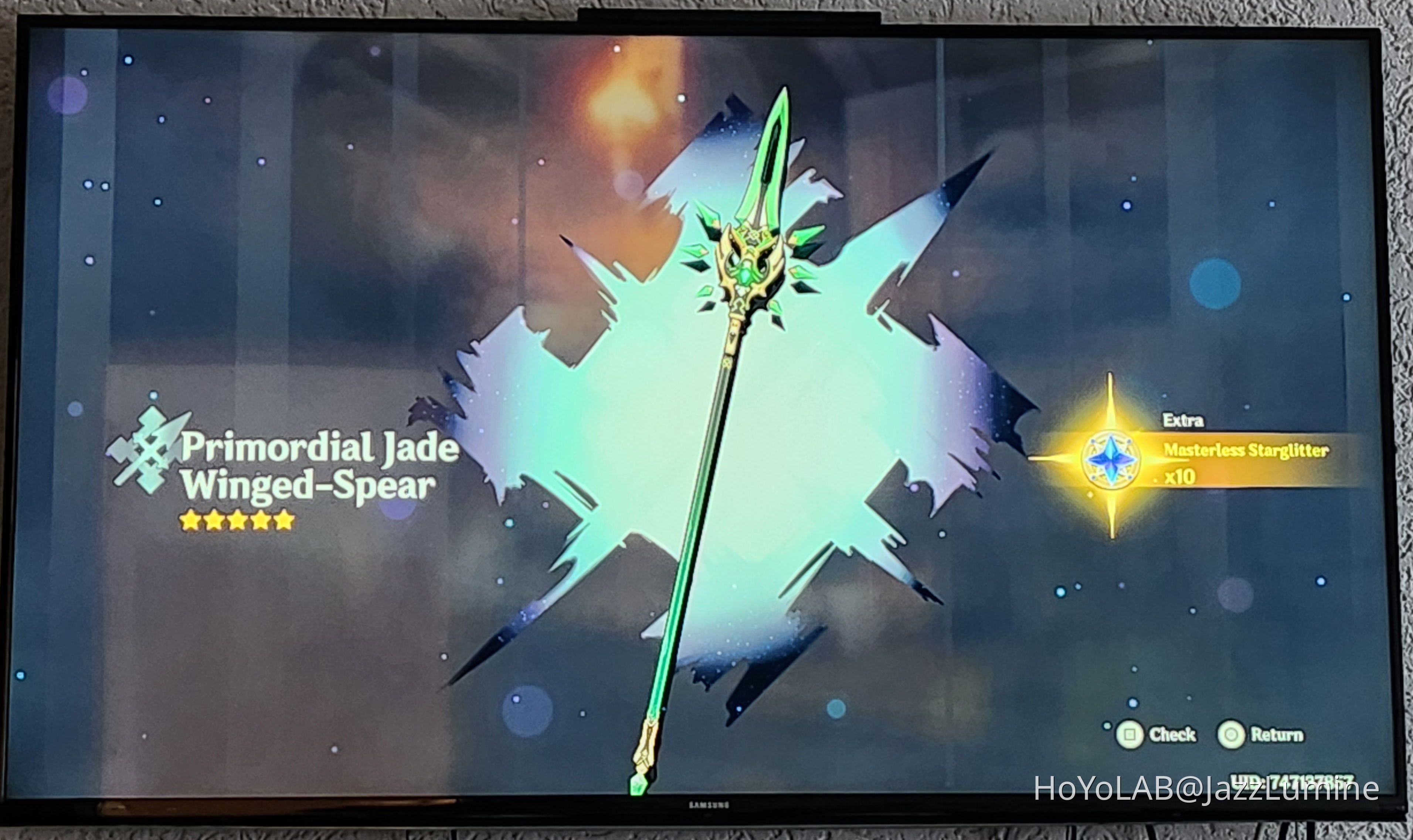 I just got a 5-Star Weapon from the Standard Banner Genshin Impact ...