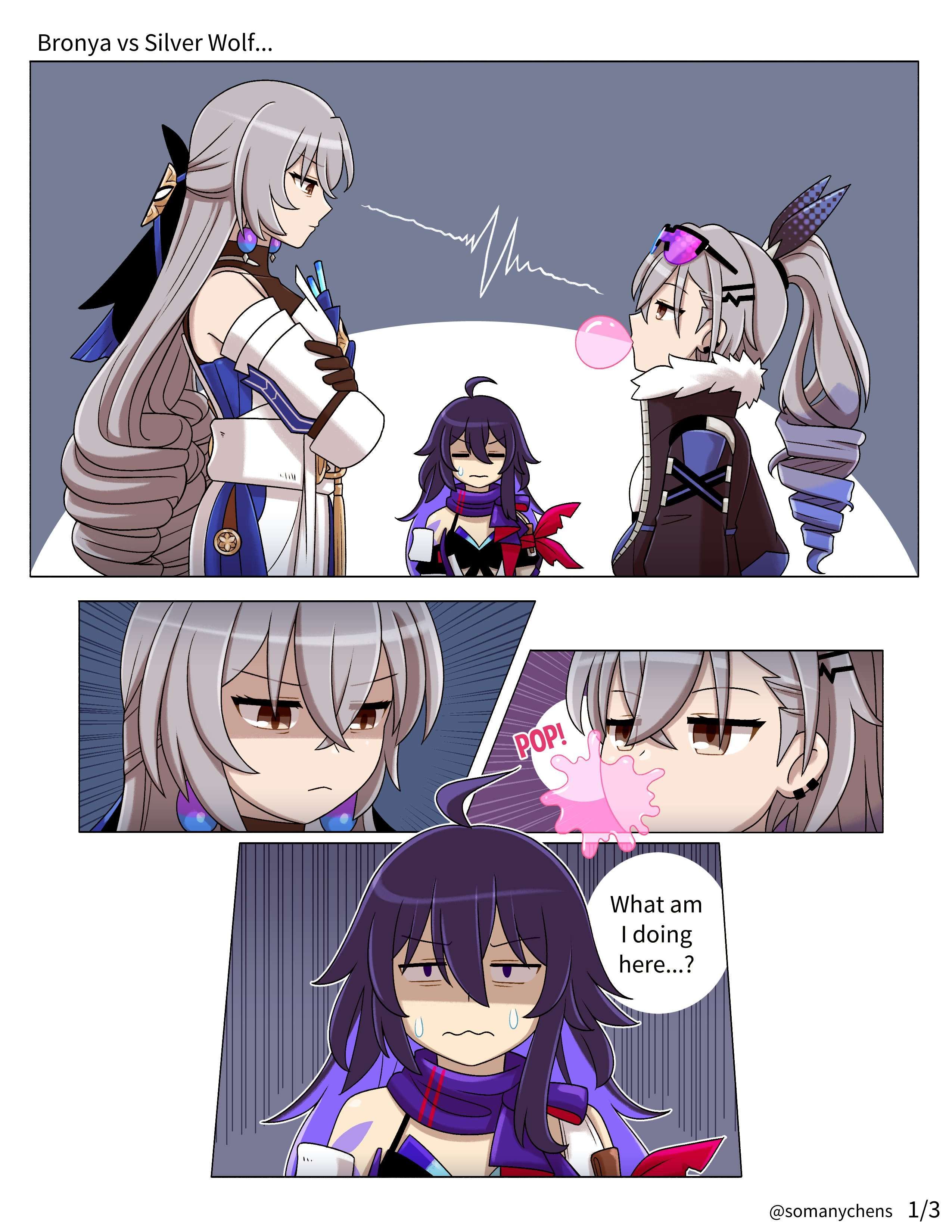 Bronya vs silver wolf Honkai: Star Rail | HoYoLAB