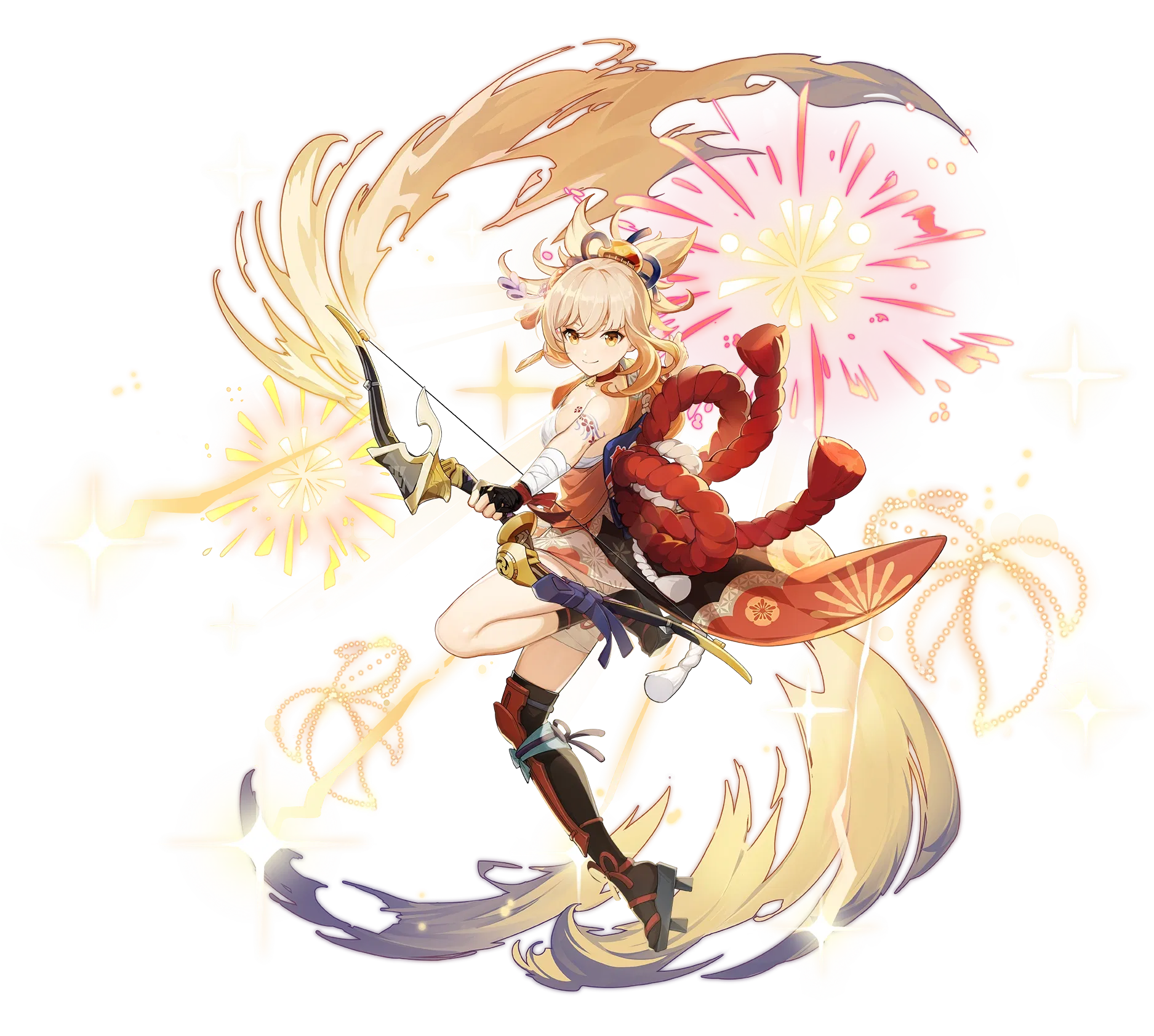 Yoimiya with Yelan's Color Palette! Genshin Impact | HoYoLAB