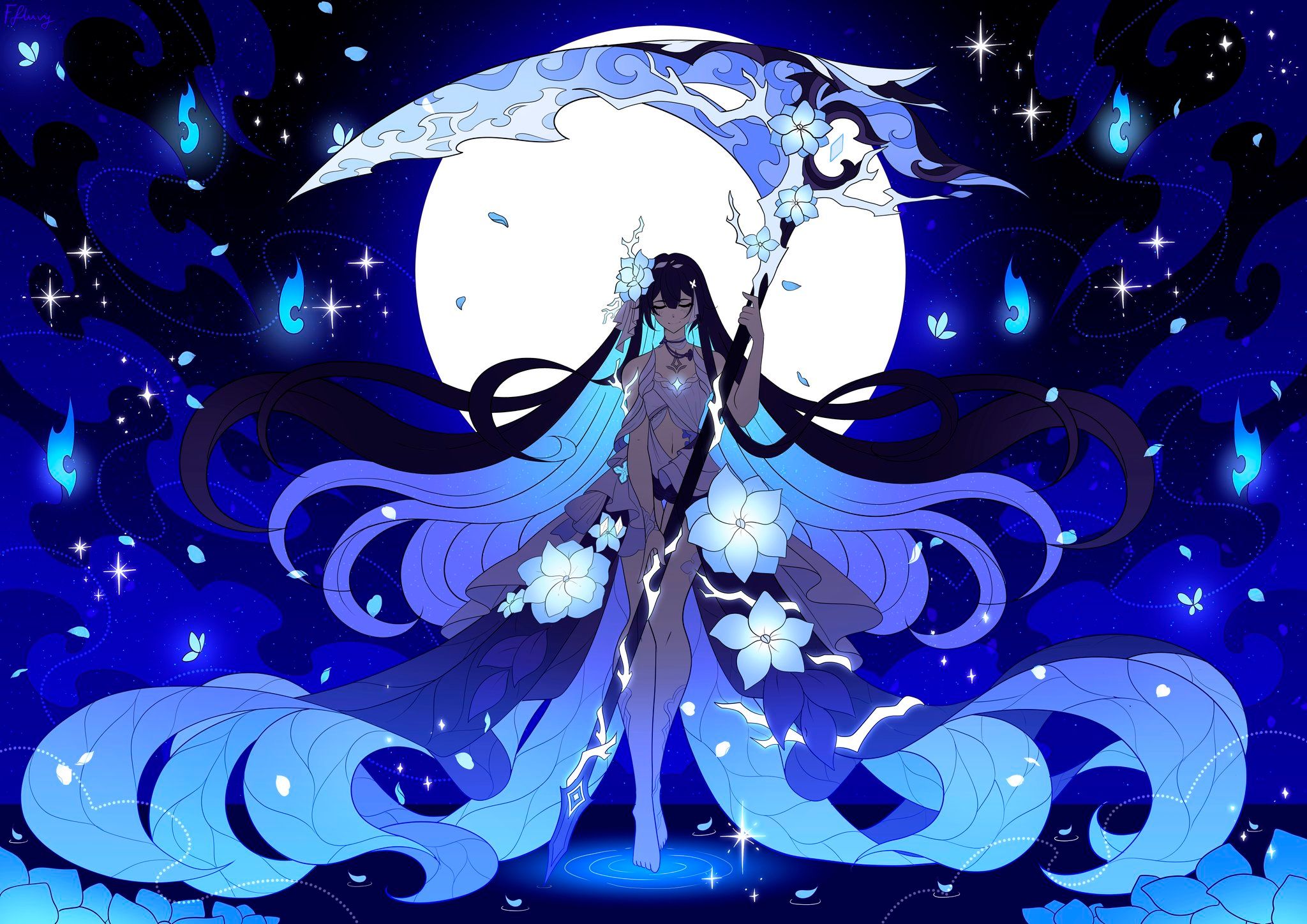 I really like drawing weapons ~ Honkai Impact 3rd | HoYoLAB