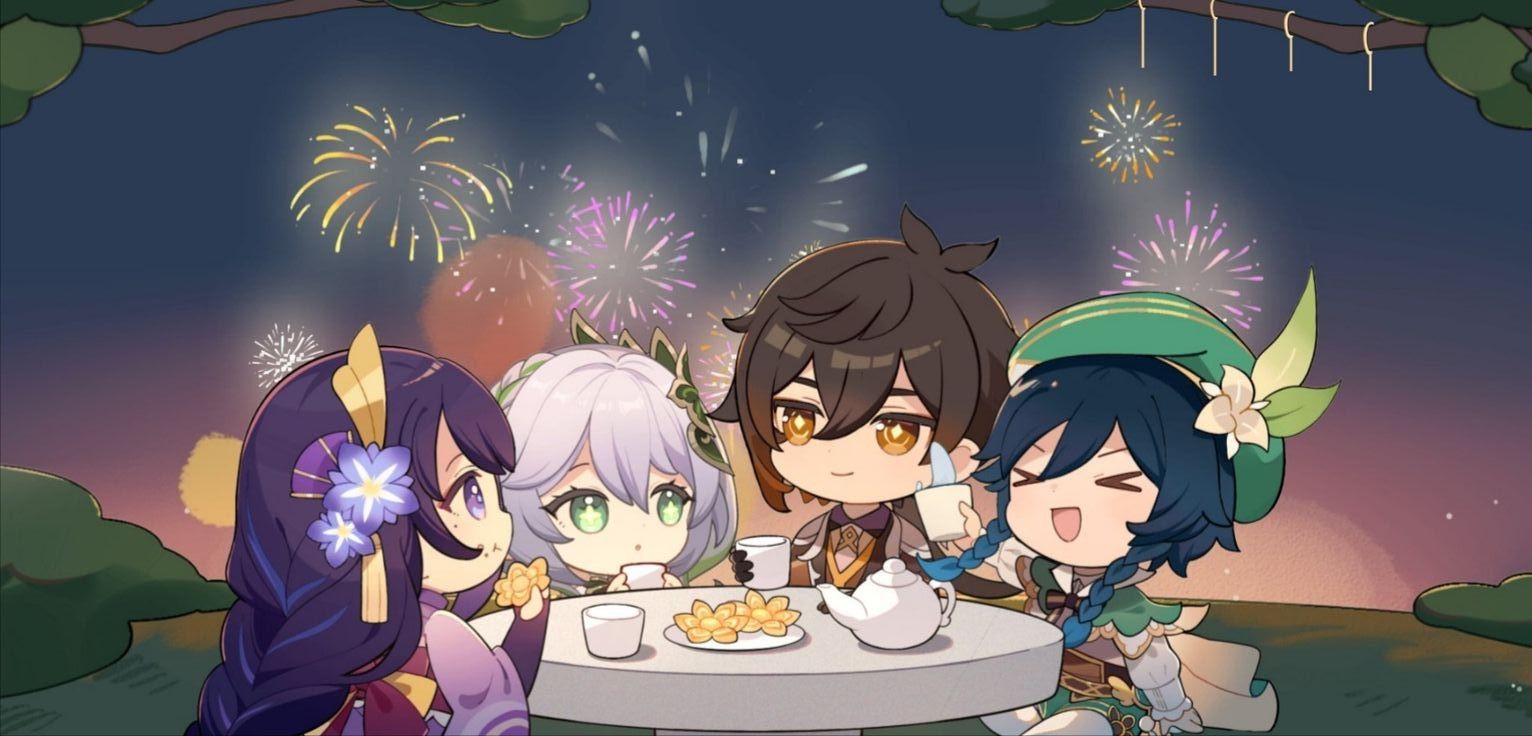 les archon versions chibi 😆 Genshin Impact | HoYoLAB