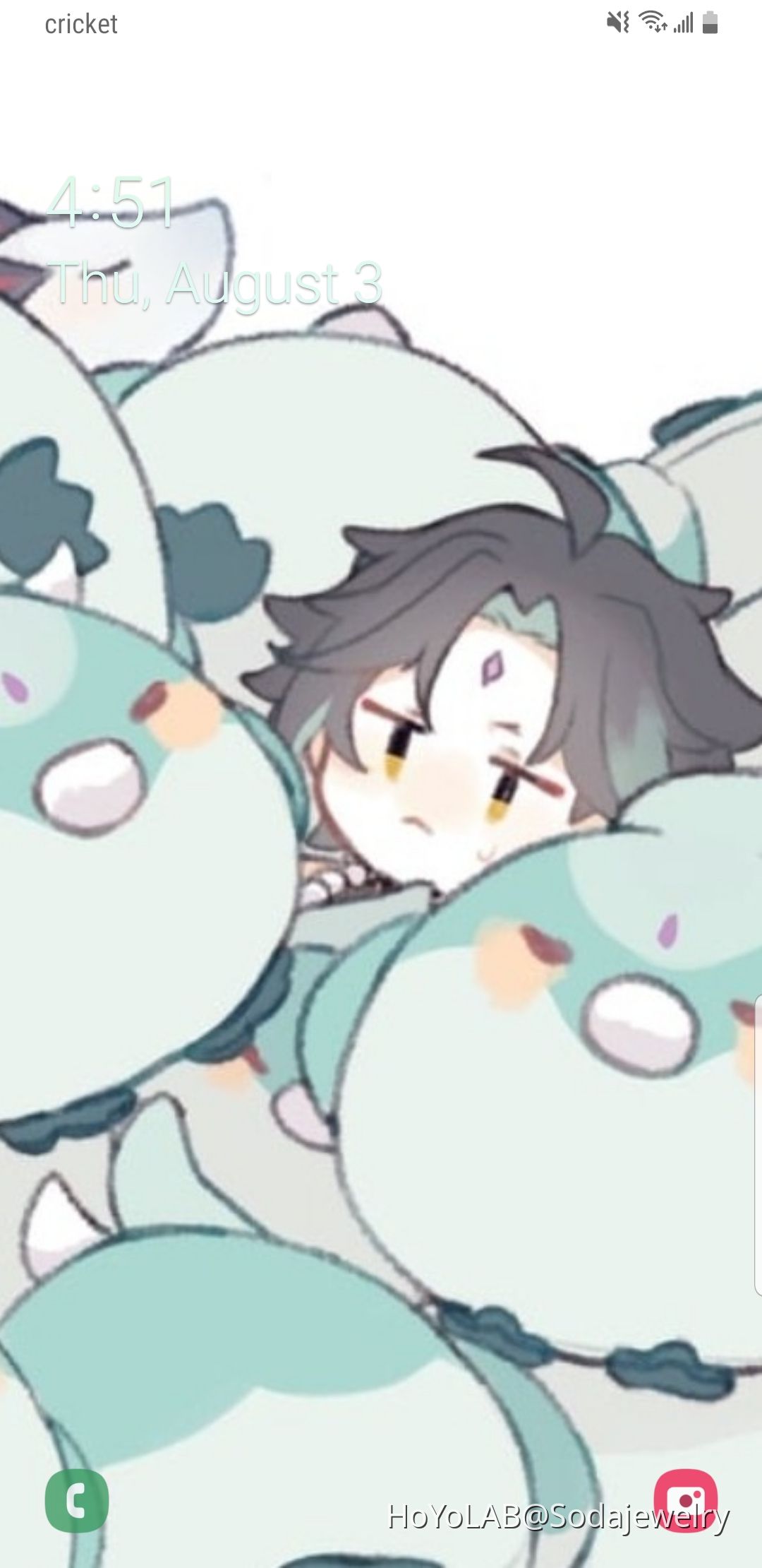 I really like my new Xiao themed background and lock screen. Show me ...