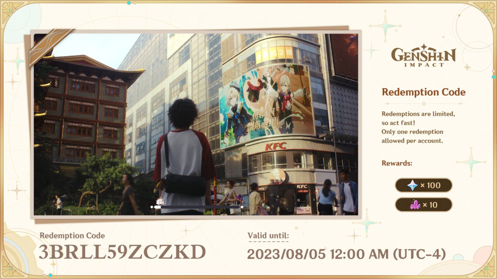 Redeem Code now!!! [ Genshin impact 4.0 ] Genshin Impact | HoYoLAB