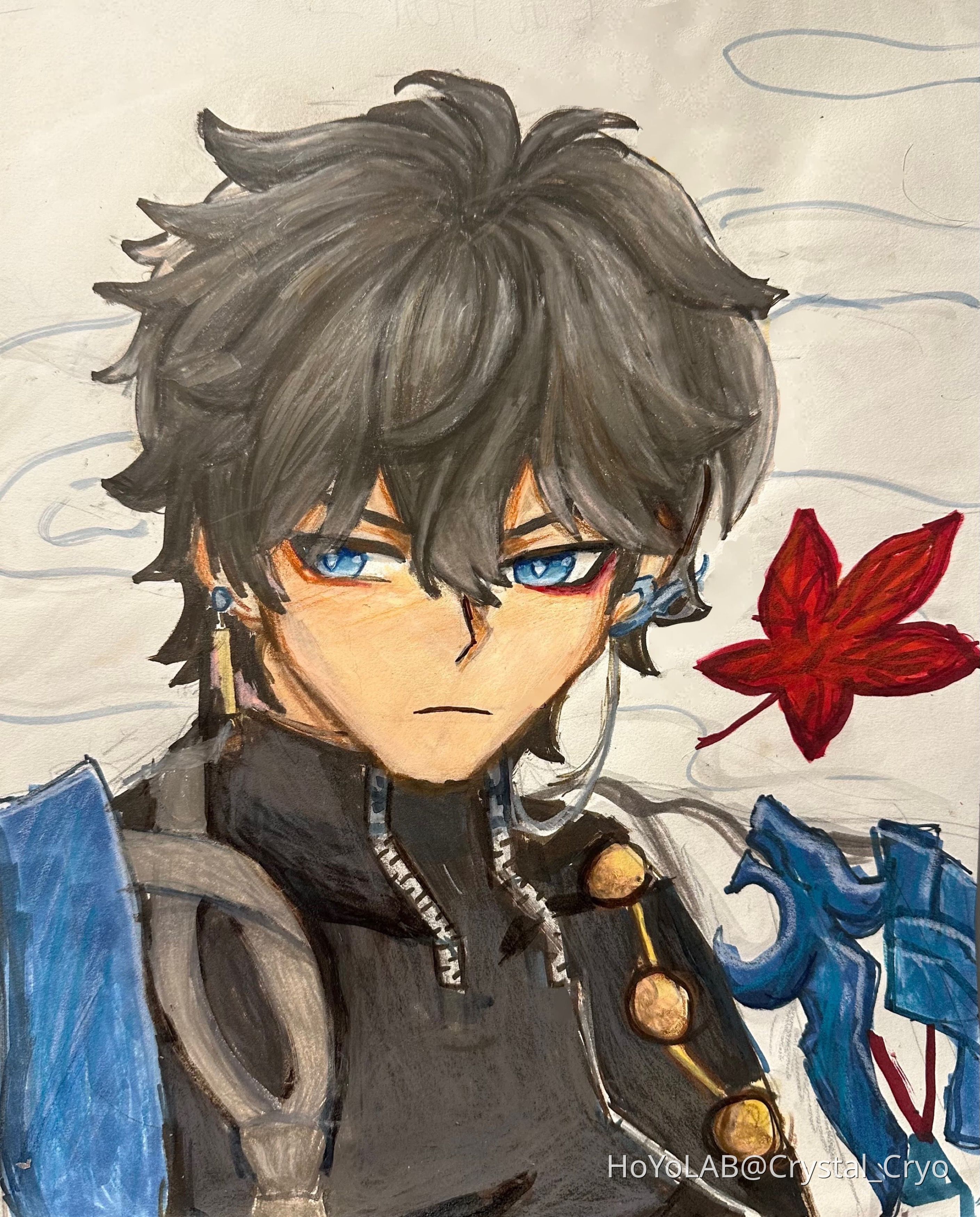 Art diary 211: Stone cold dragon 🐉 Honkai: Star Rail | HoYoLAB