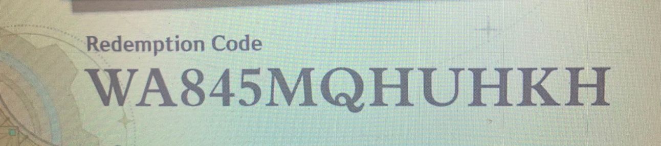 Second redemption code from 4.0 livestream Genshin Impact | HoYoLAB