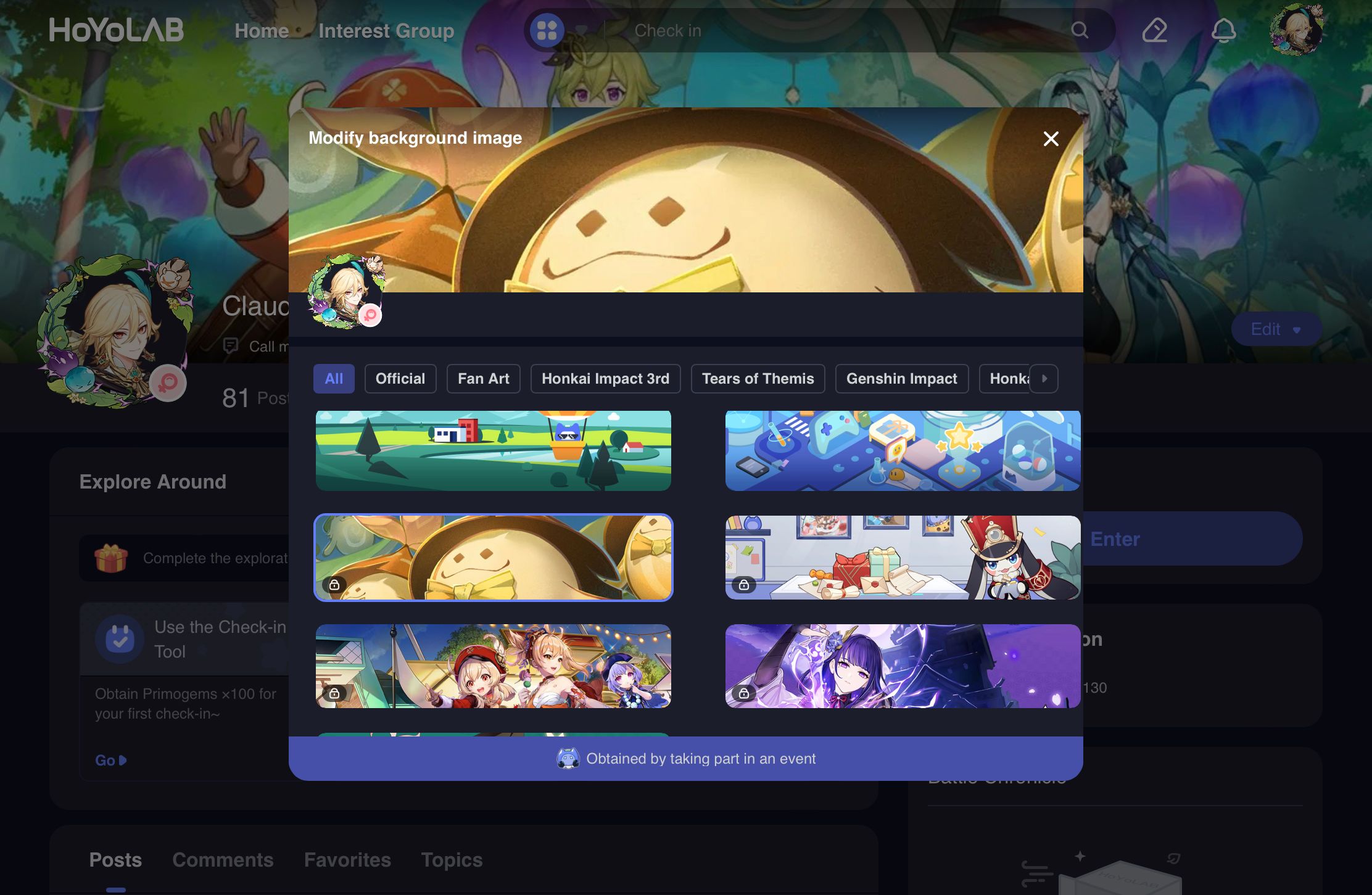 How do you get the aranara background?? Genshin Impact | HoYoLAB