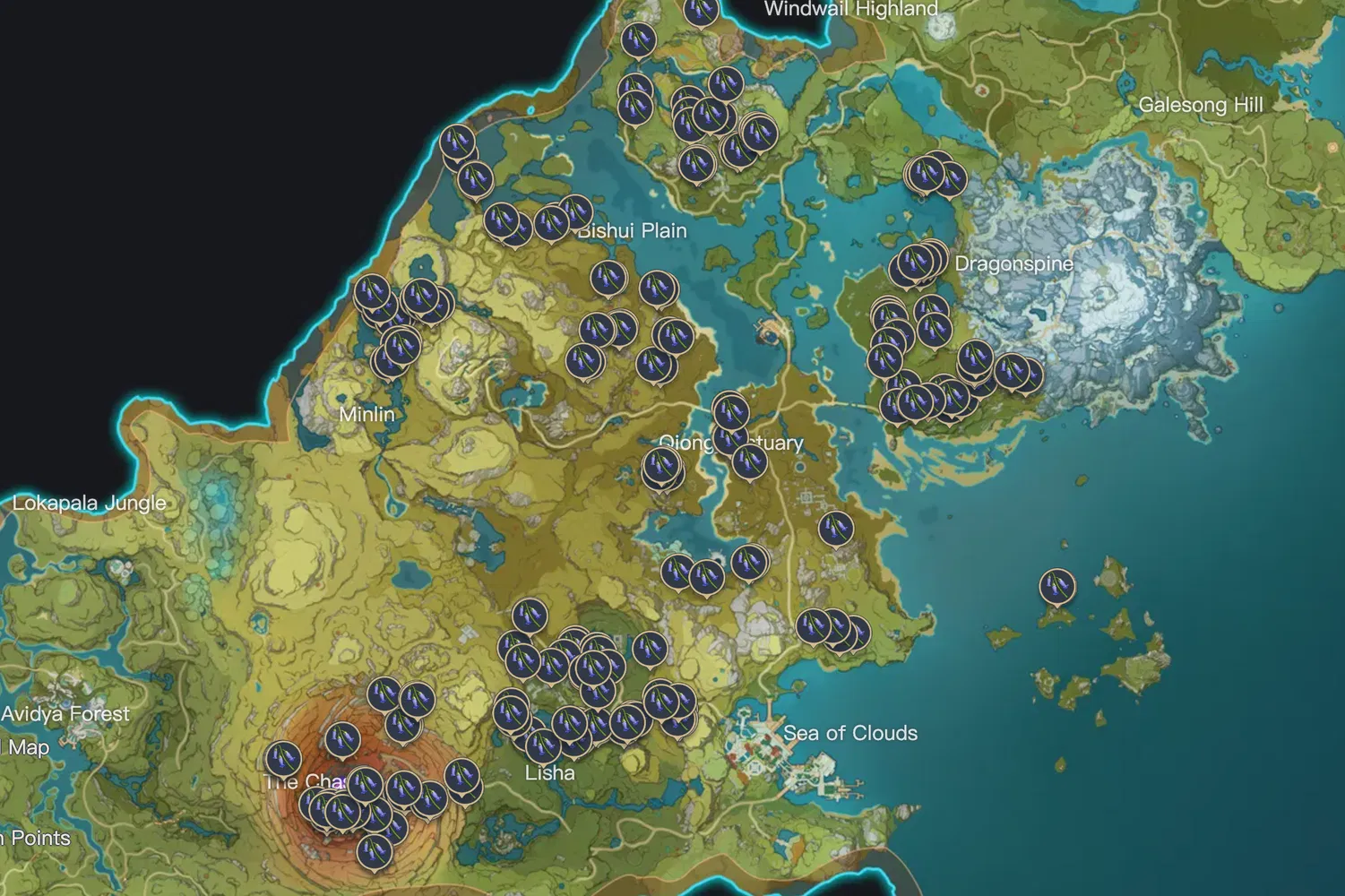 89 Violetgrasses Collection Guide Genshin Impact | HoYoLAB