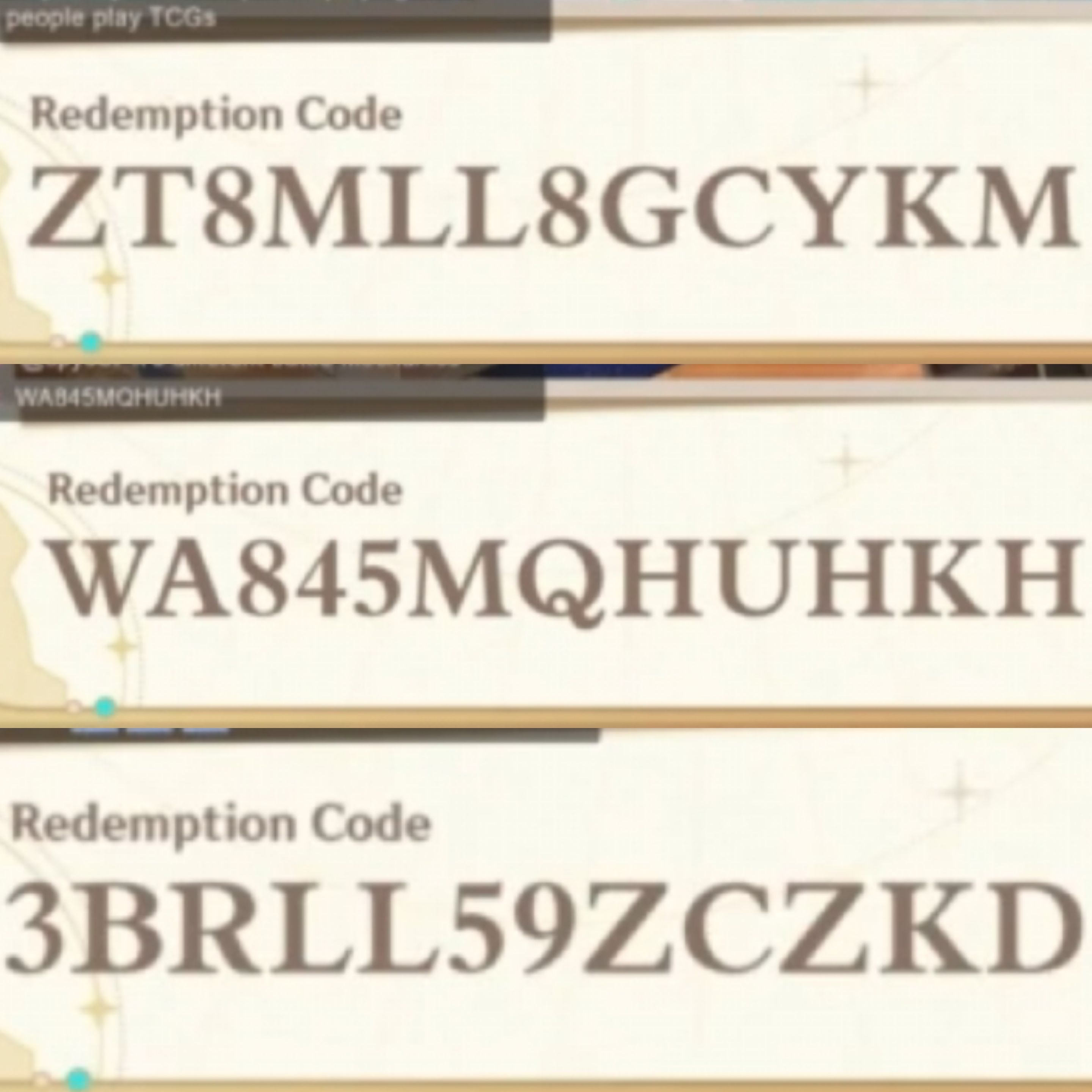 all new version 4.0 redemption codes ! (typed below) Genshin Impact ...
