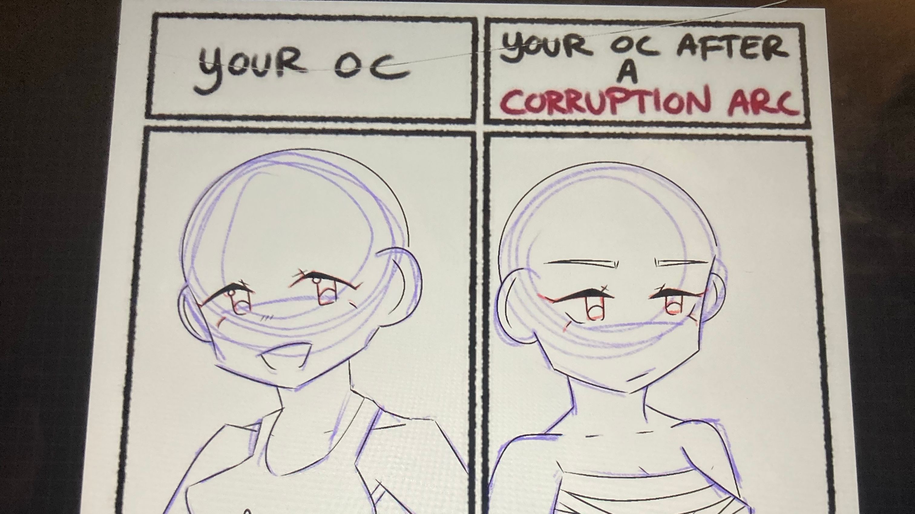 Corruption Arc Template Progress + a poll | HoYoLAB