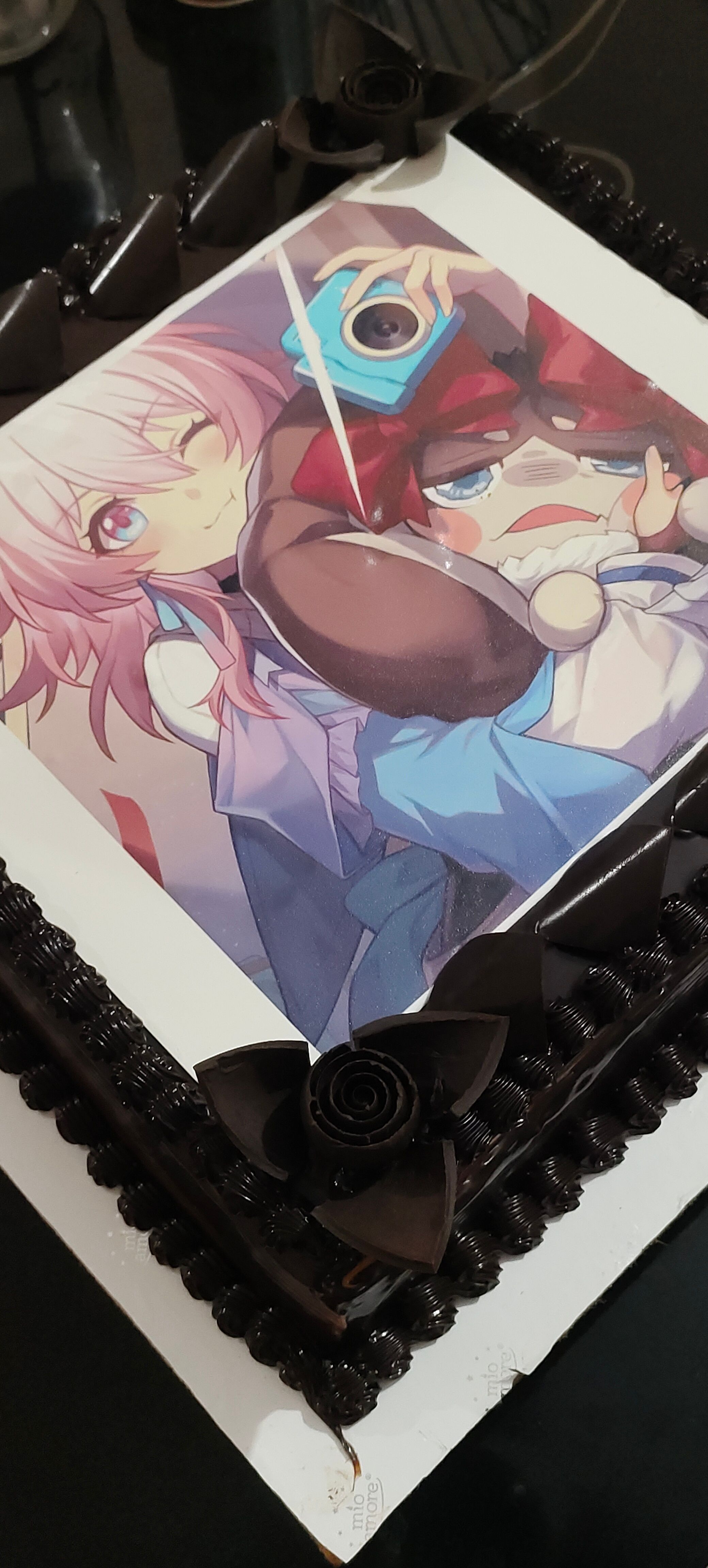 brought my brother March cake for his birthday :) Honkai: Star Rail ...