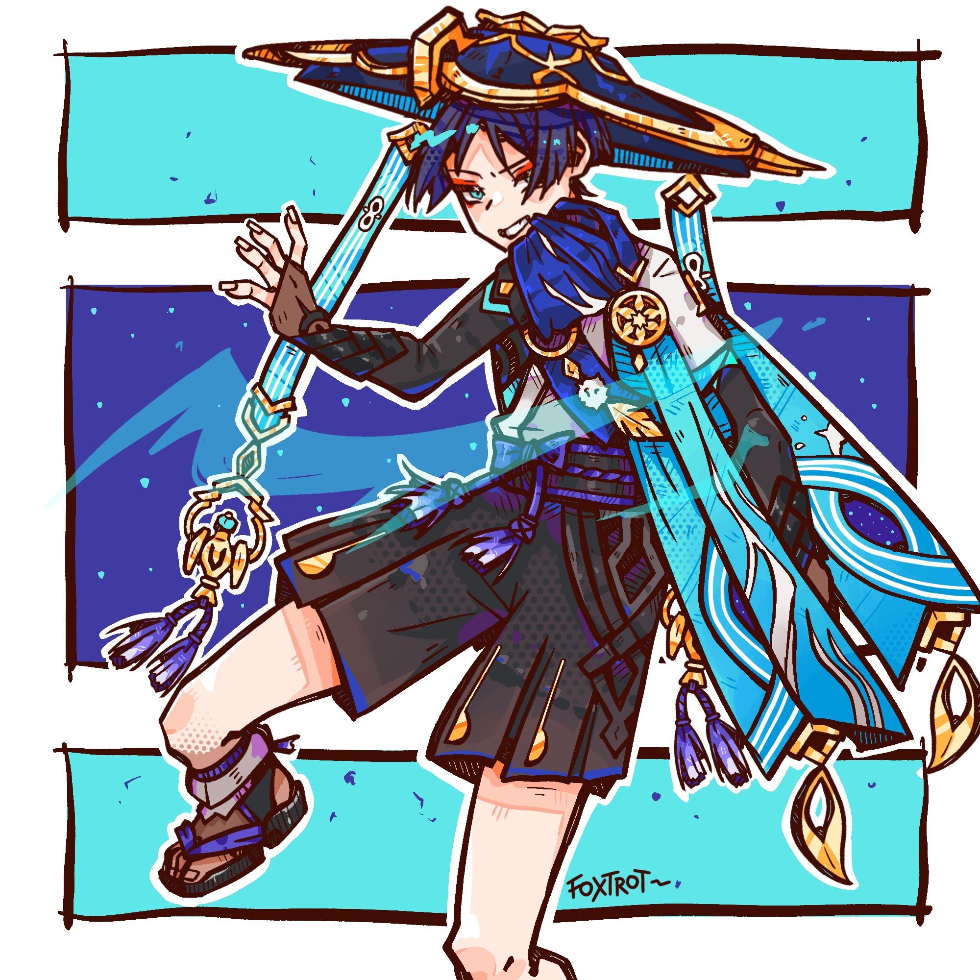 Wanderer/Scaramouche fanart Genshin Impact | HoYoLAB
