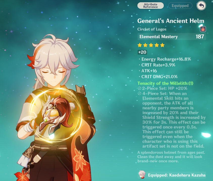 okyyyy my Kazu build almost done.... Genshin Impact | HoYoLAB