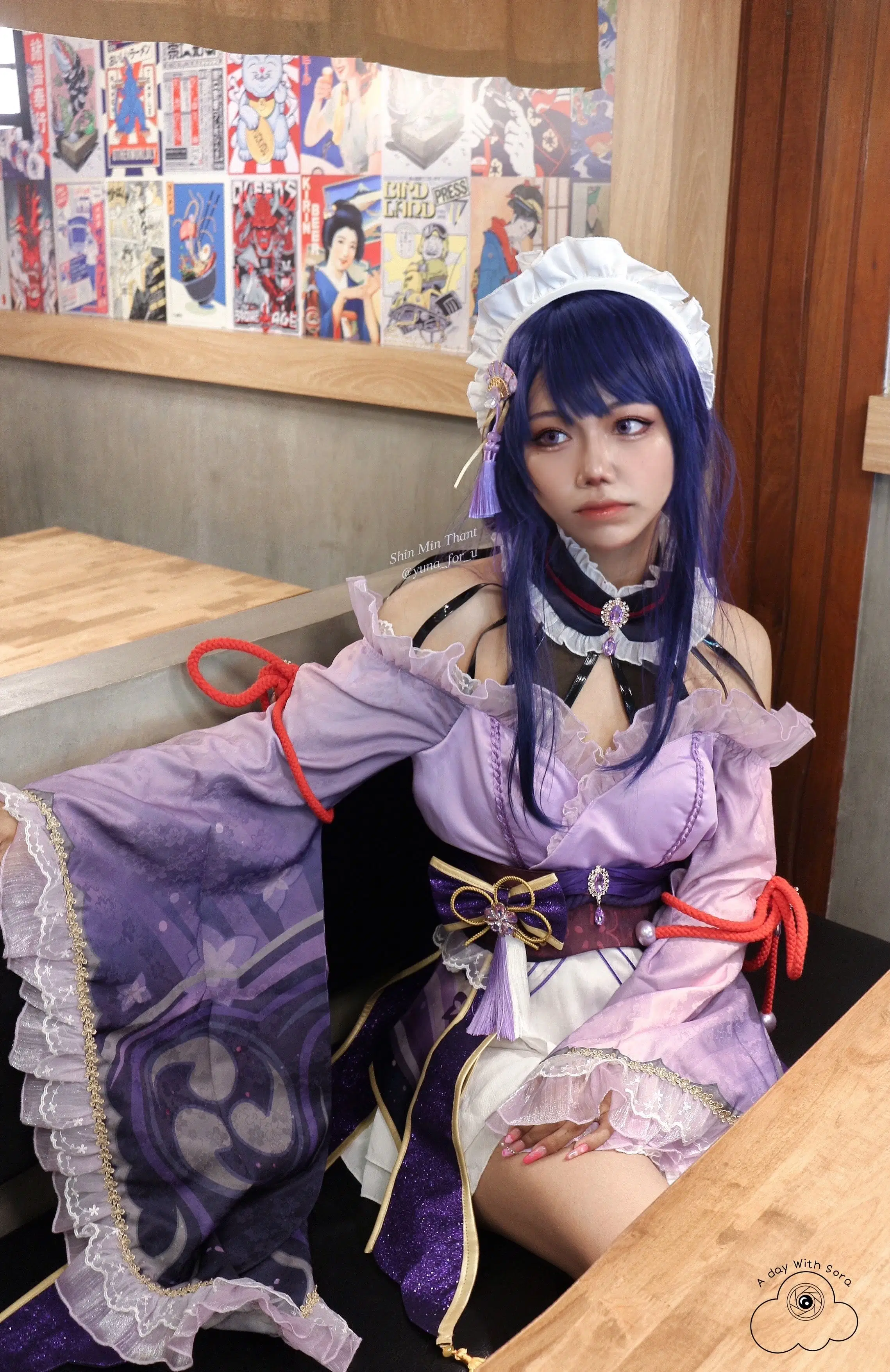 My Raiden maid cosplay 💟 Genshin Impact | HoYoLAB