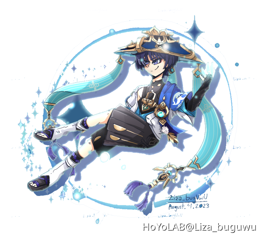 Wanderer[Fan art ] Genshin Impact | HoYoLAB
