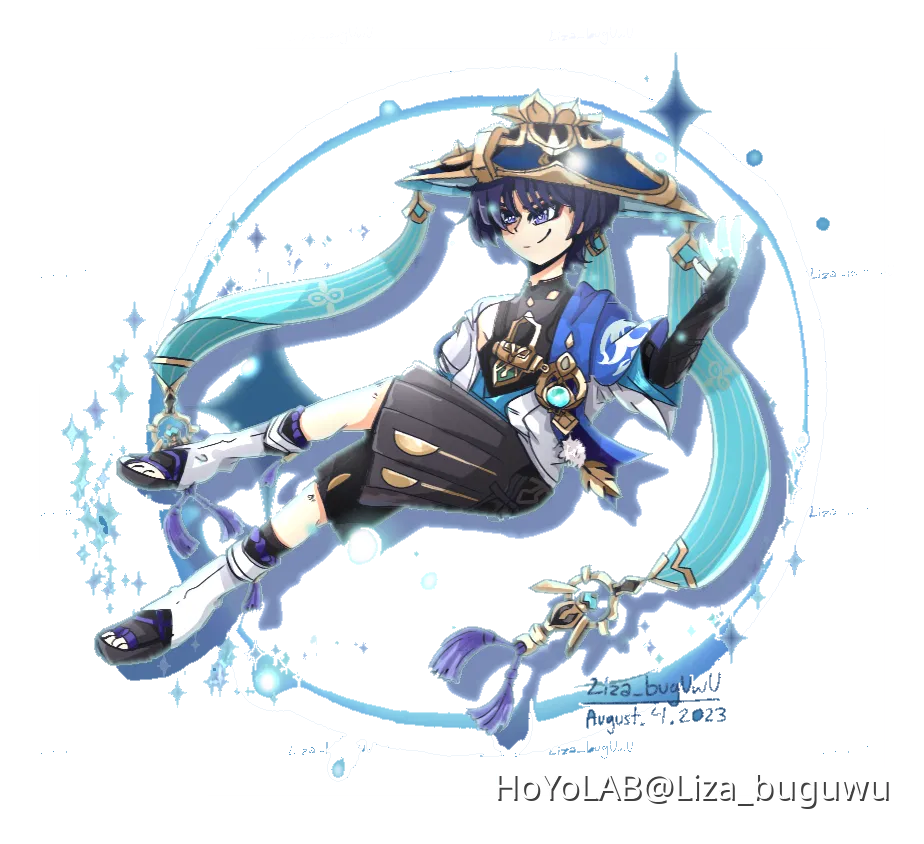 Wanderer[Fan art ] Genshin Impact | HoYoLAB