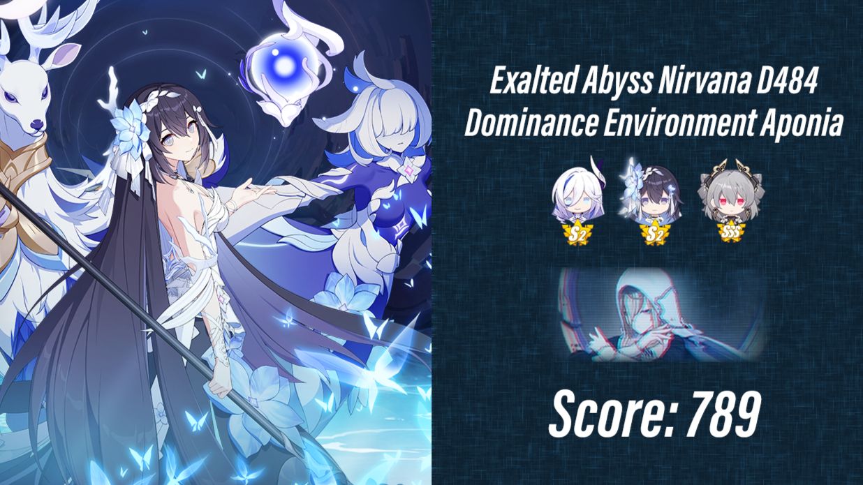 EX Abyss Nirvana - Dominance Env. Aponia D484 (789 Pts) DW (S2)/HoRb (S2)/TA (SSS) Honkai Impact ...