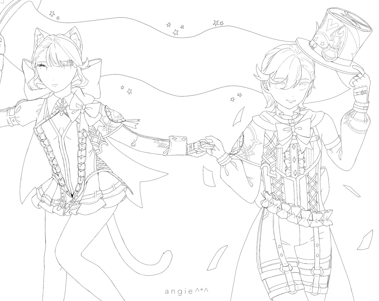 Lyney and Lynette Genshin Impact | HoYoLAB