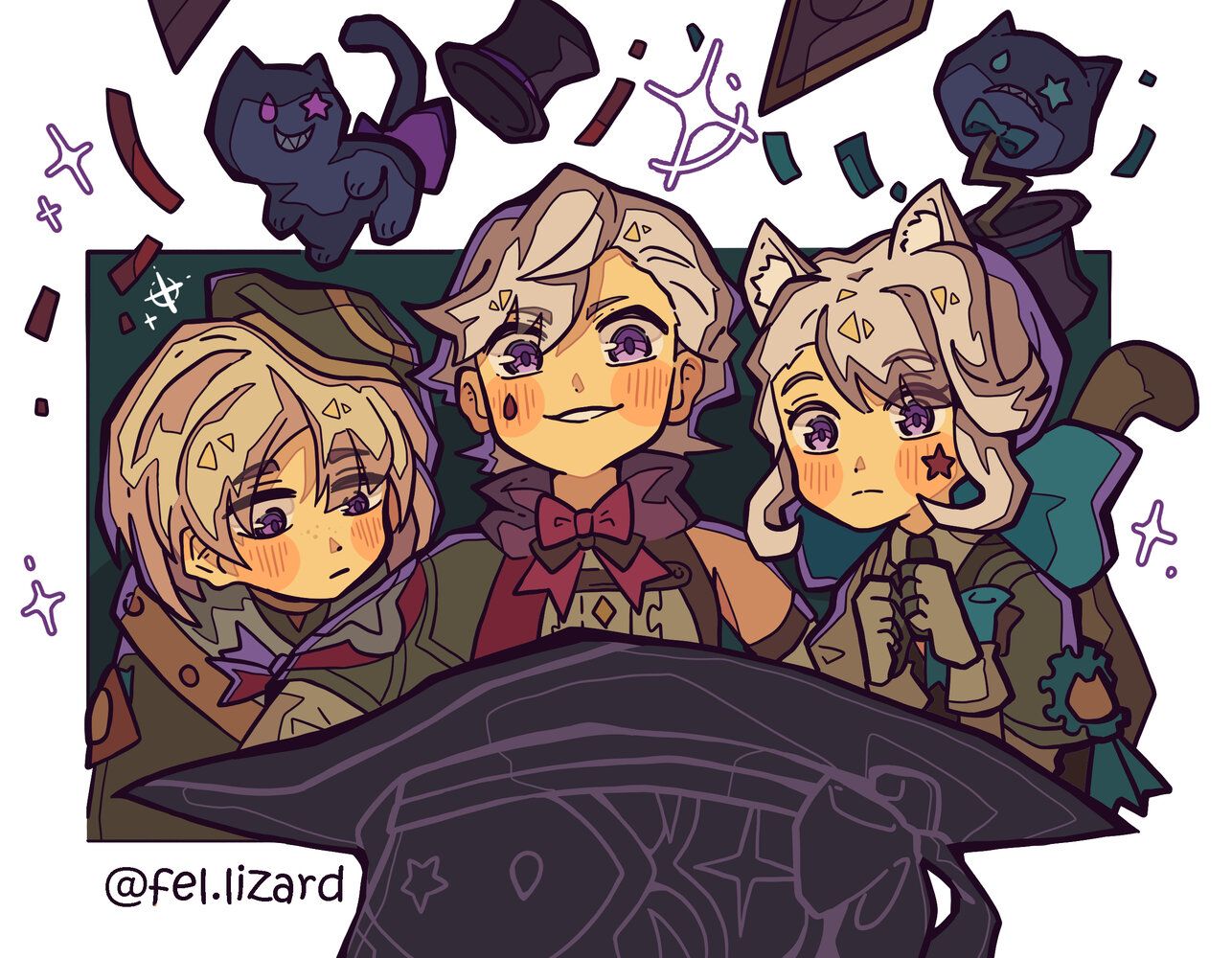 Lyney Lynette Freminet Genshin Impact | HoYoLAB