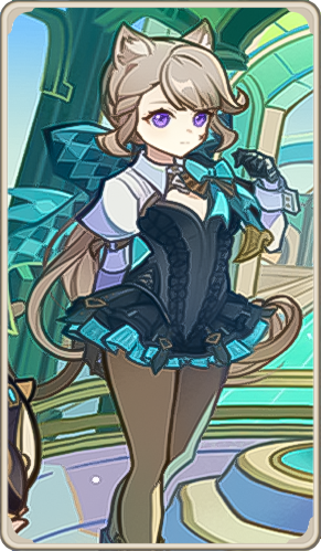 Lynette as GITCG card. Genshin Impact | HoYoLAB