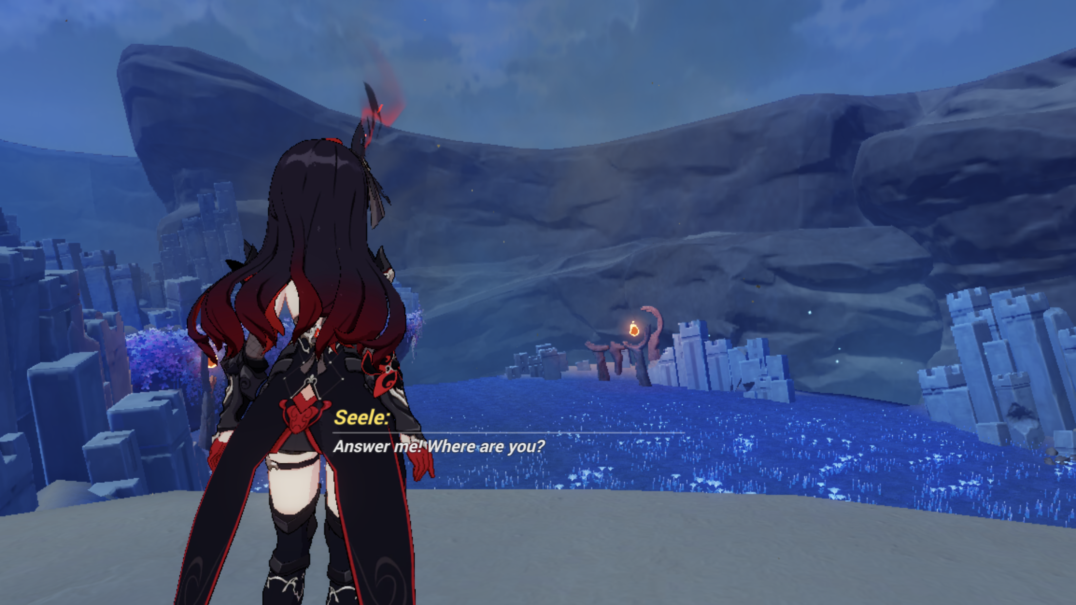 Seele and her other half reuniting got me tearing up 🥹 Honkai Impact ...